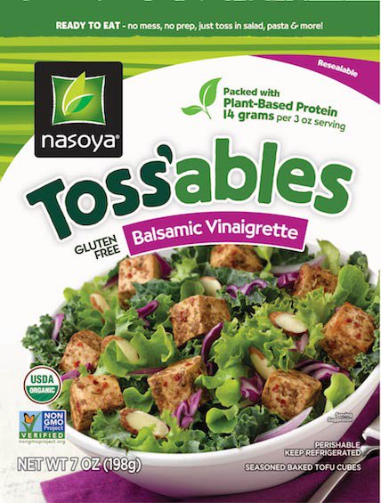 Nasoya Balsamic Vinaigrette Tossables - Shop Tofu & meat alternatives ...