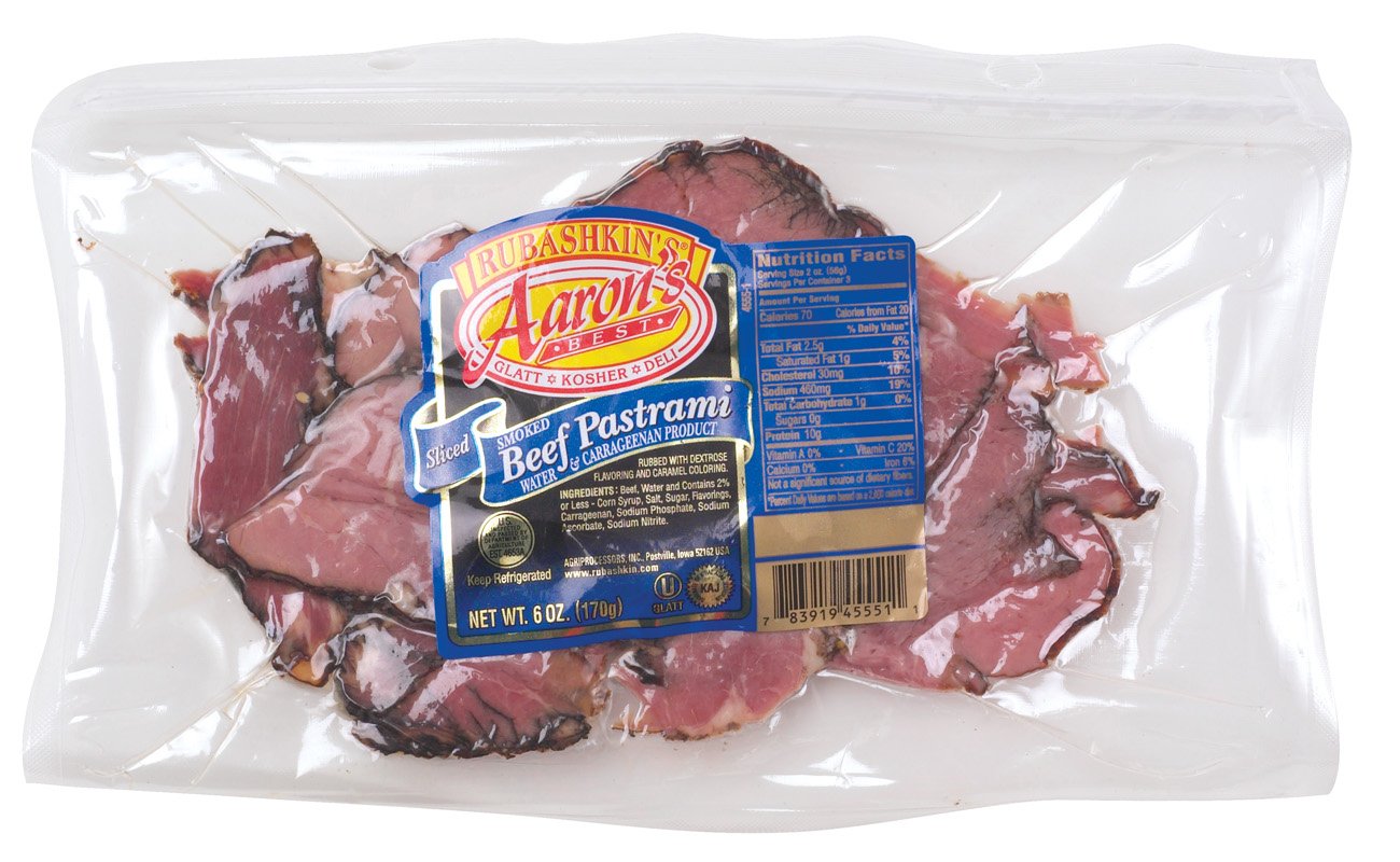 Aaron's Best Kosher Sliced Smoked Pastrami - Shop Meat at H-E-B