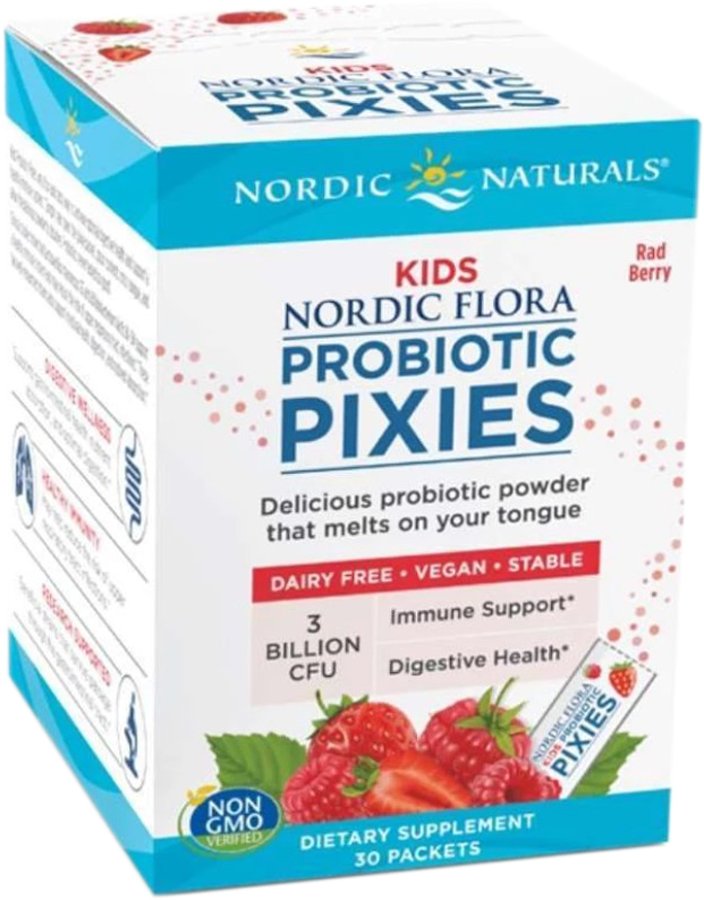 Nordic Naturals Red Berry Probiotic Pixies Packets, 30 ct | Central ...