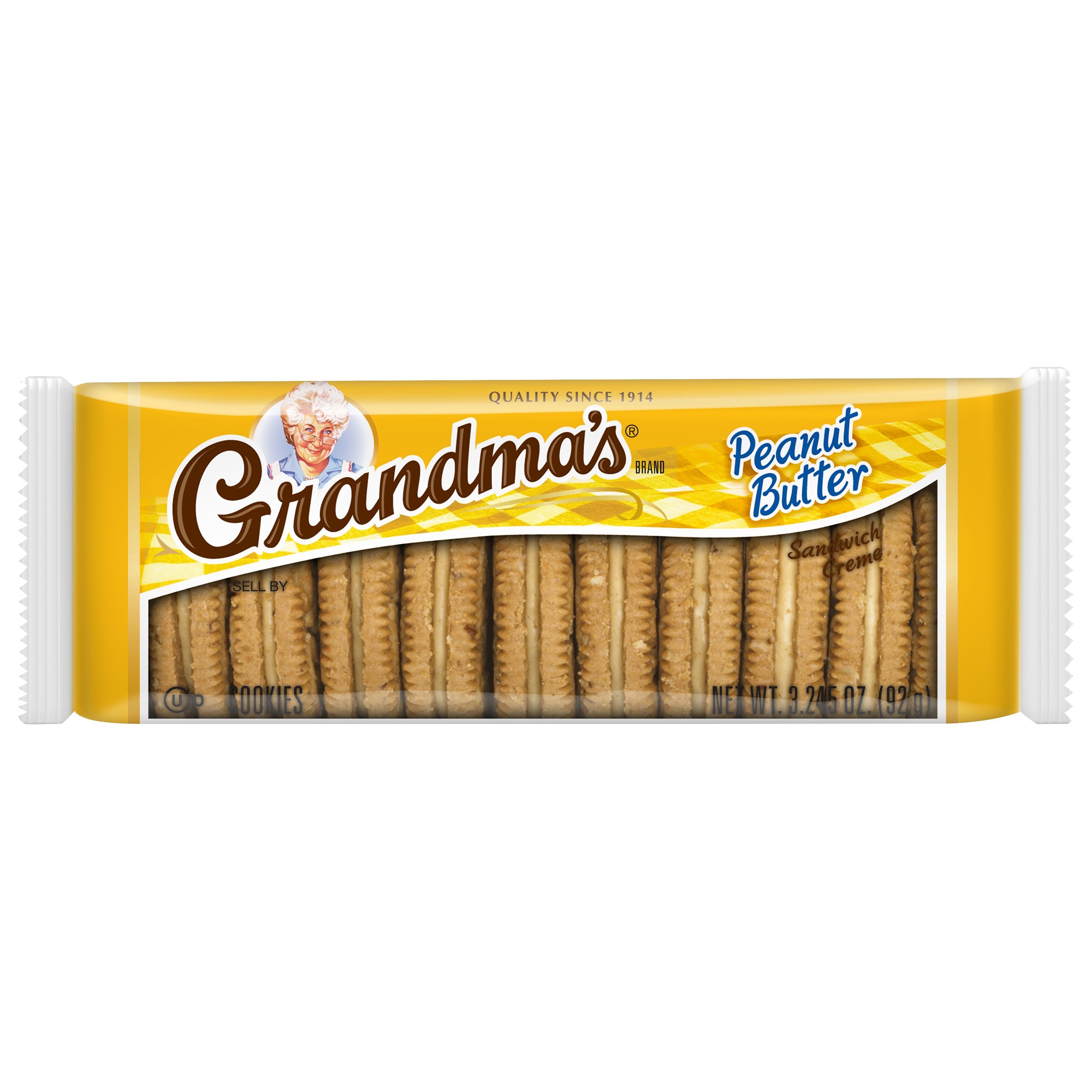 Grandma's Peanut Butter Sandwich Creme Cookies - Shop Cookies at H-E-B