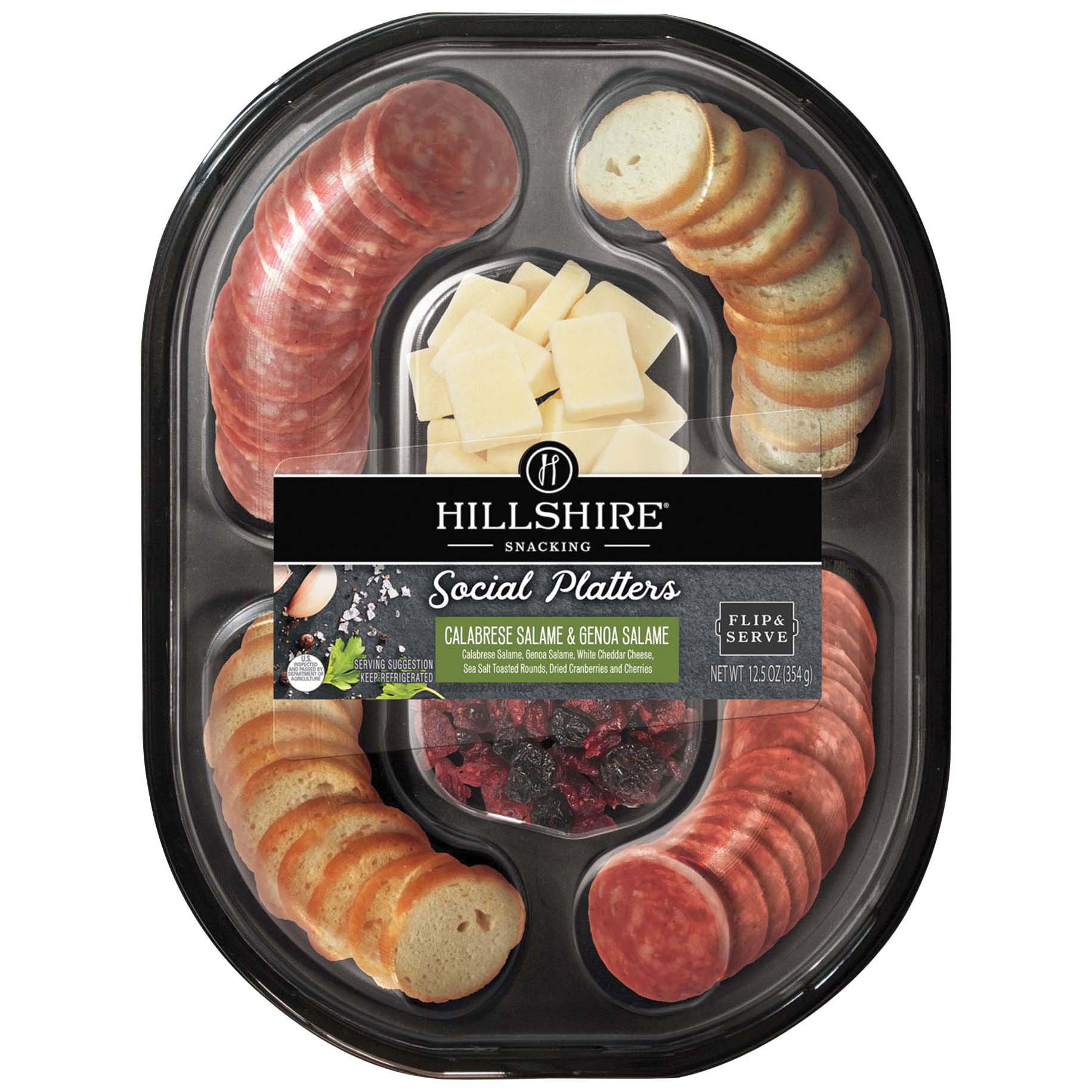 Hillshire Farms Calabrese Salame and Genoa Salame Party Tray - Shop ...