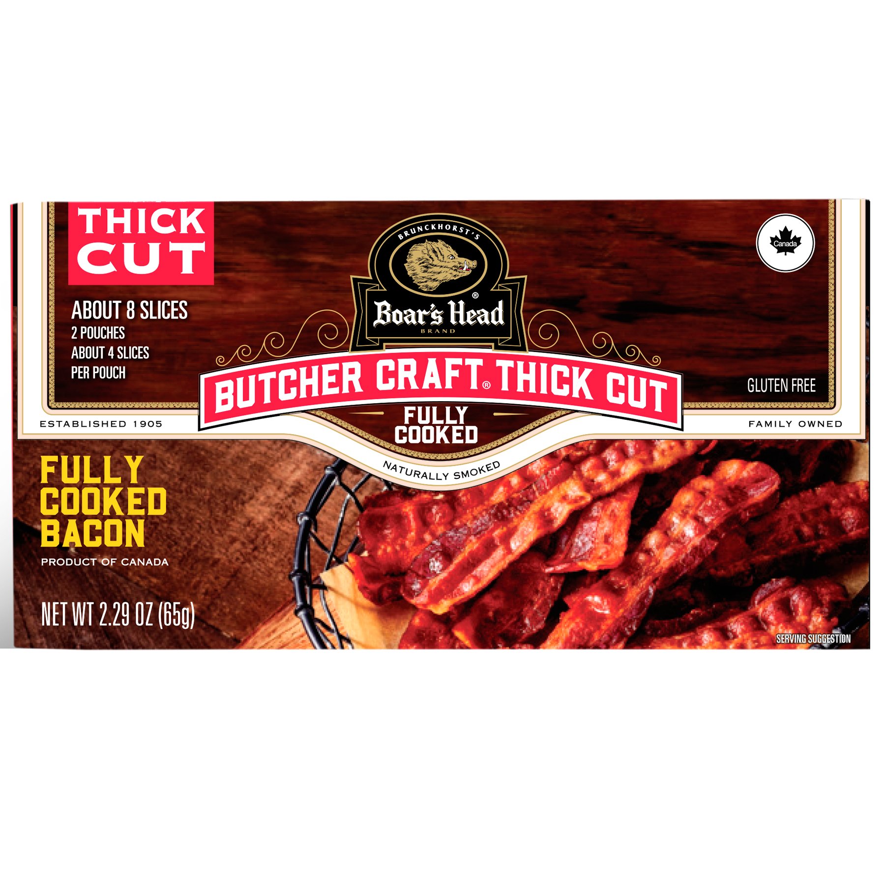 Boar's Head Fully Cooked Thick Cut Bacon - Shop Meat at H-E-B