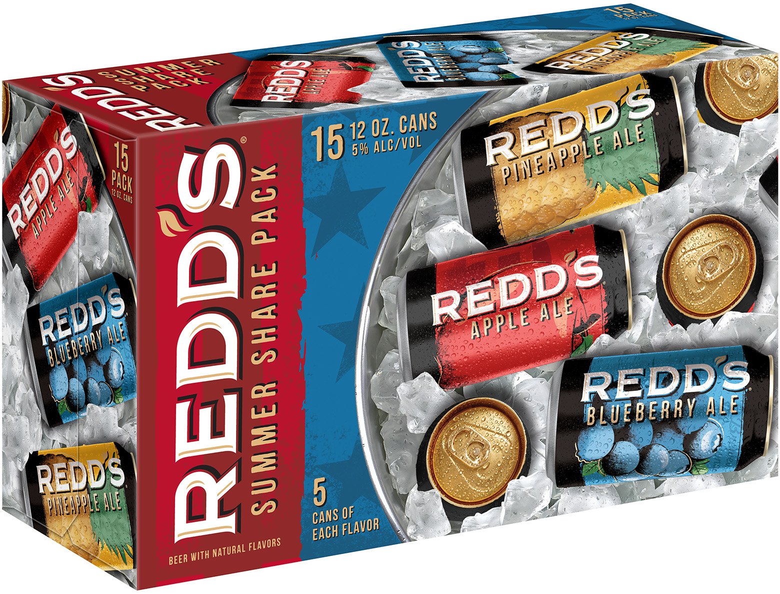 Redd's Summer Share Variety Pack 12 oz Cans - Shop Hard cider at H-E-B