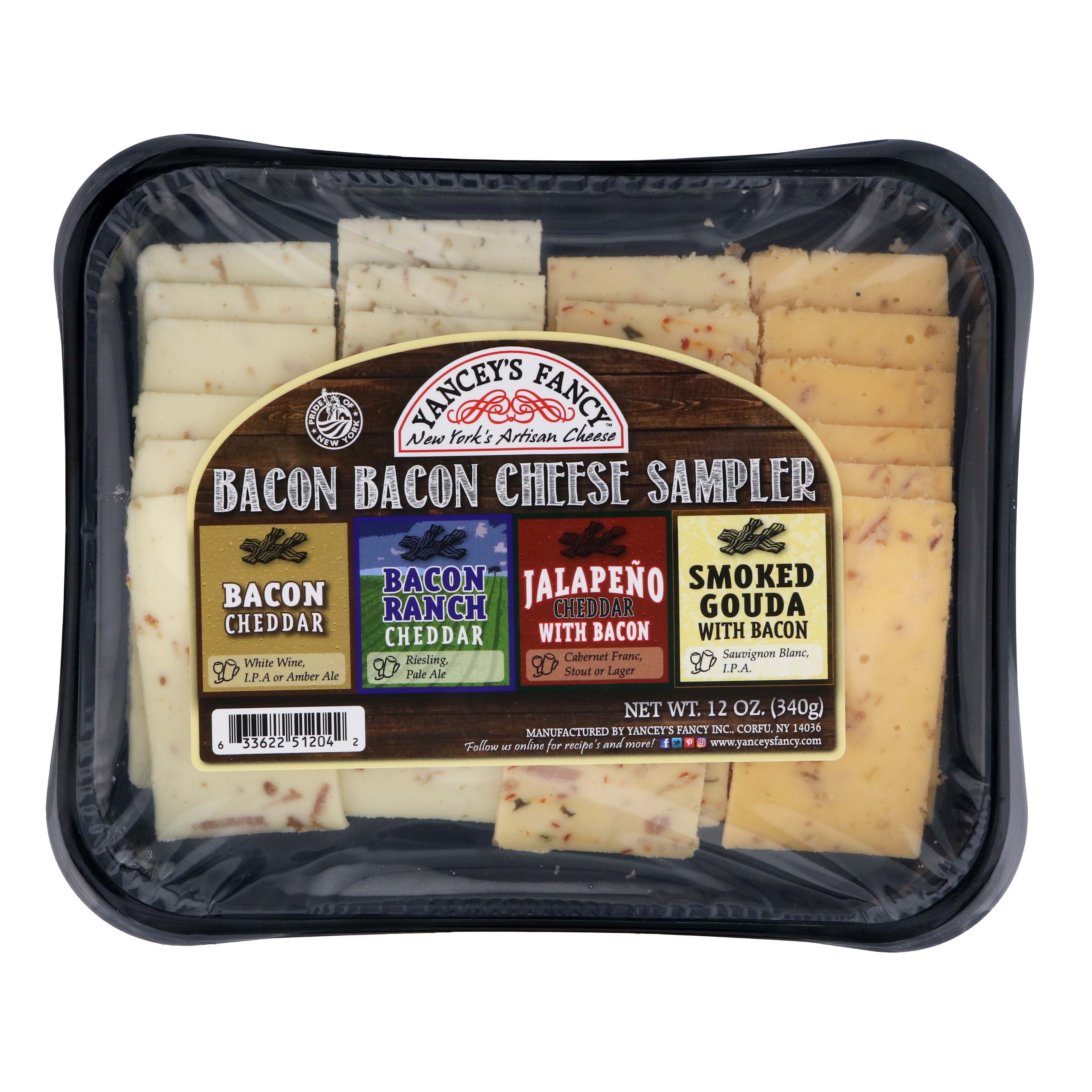 Yancey's Fancy Bacon Bacon Cheese Sampler - Shop Cheese at H-E-B