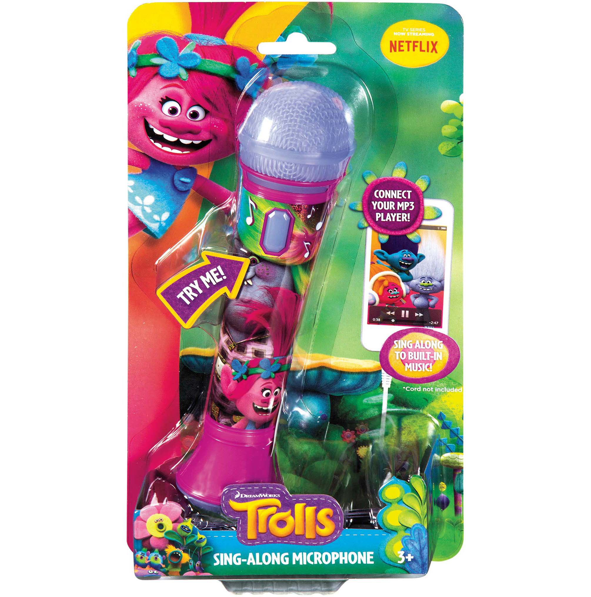 Kiddesigns Trolls Sing Along Microphone - Shop Playsets at H-E-B