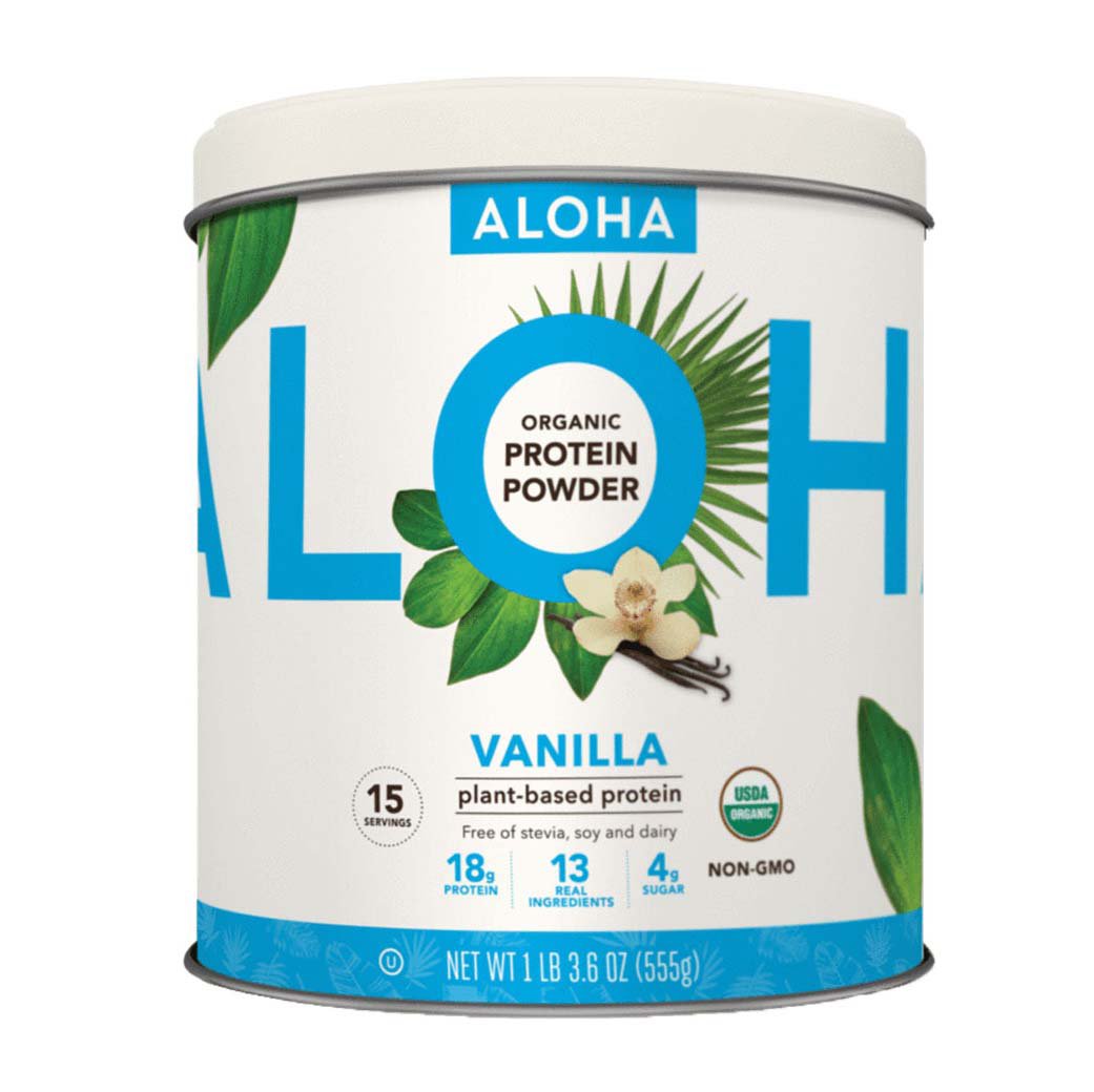 Aloha Organic Plant-Based 18g Protein Powder - Vanilla - Shop Diet ...