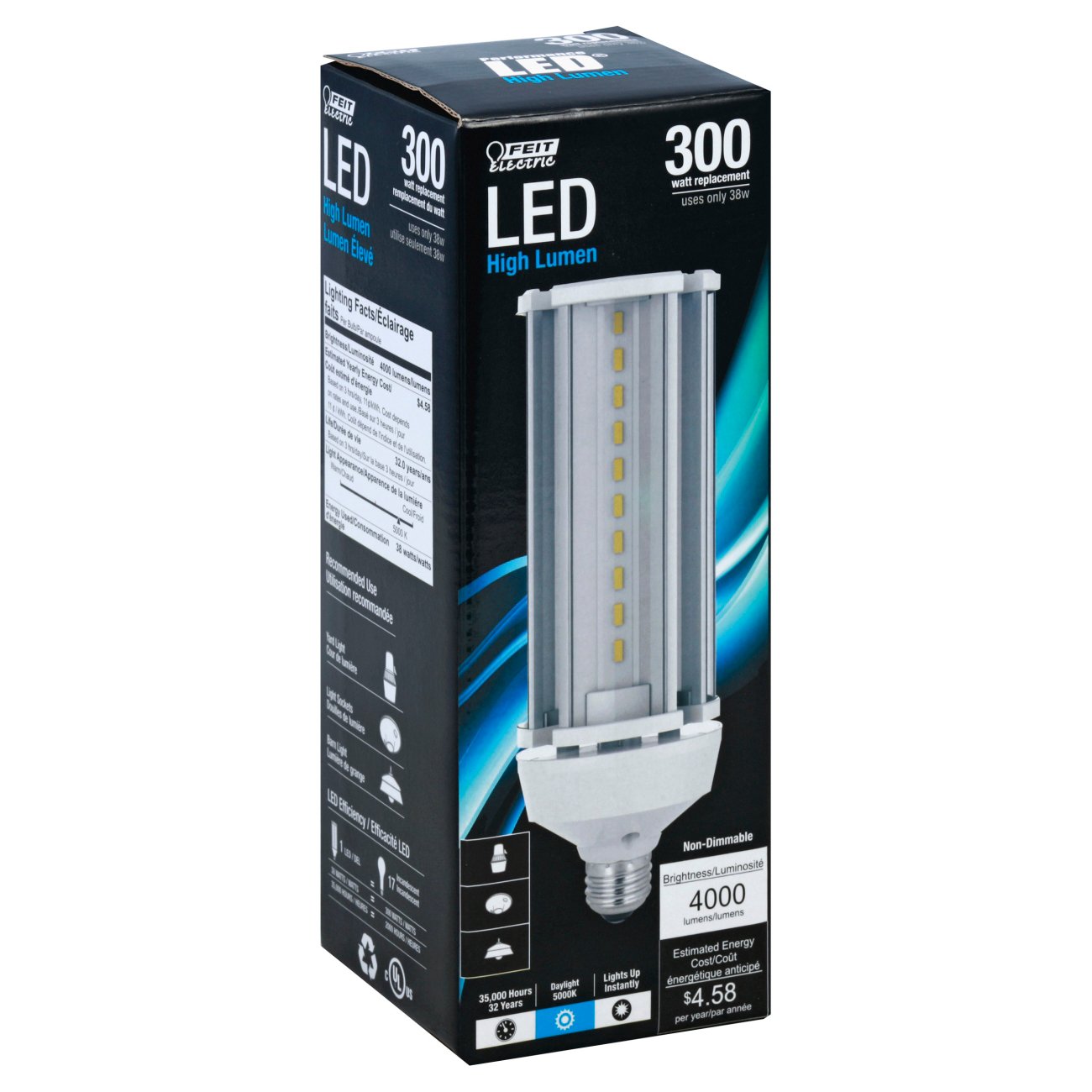 Feit Electric LED 38 Watt Day Light Bulb - Shop Light Bulbs at H-E-B
