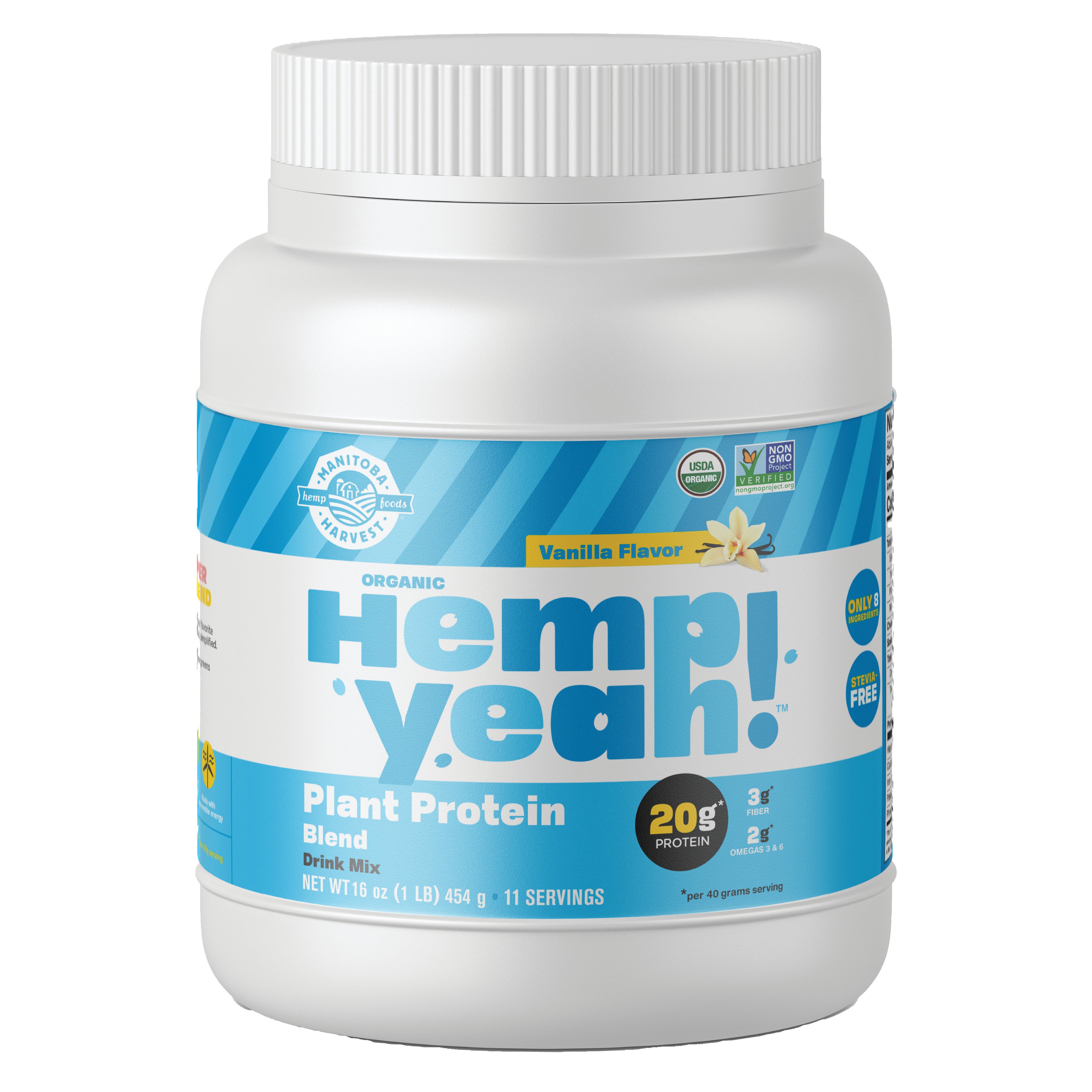 Hemp Yeah Hemp Yeah! Organic Plant Protein Vanilla Flavor - Shop Diet ...