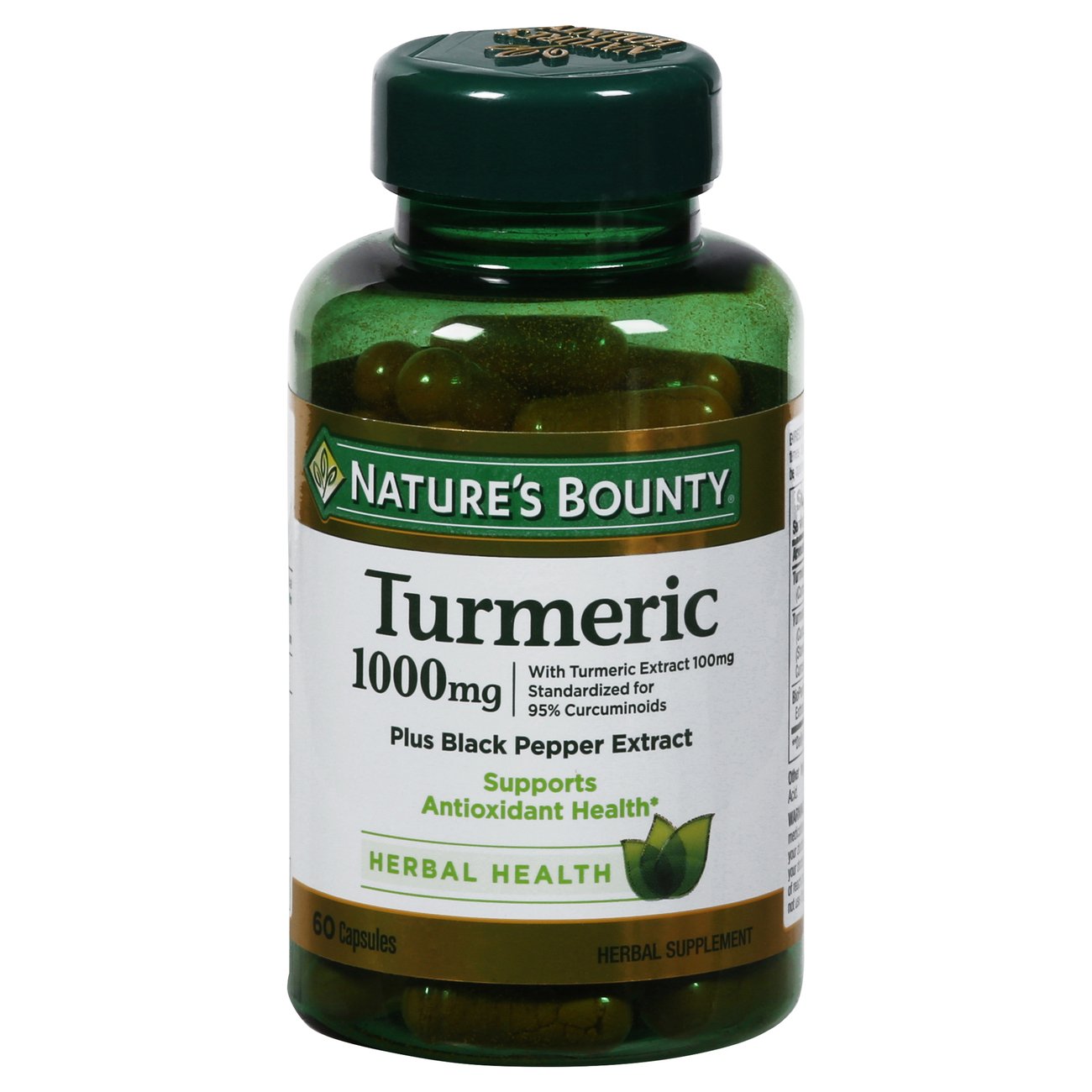 Nature's Bounty Turmeric Capsules - 1000 mg - Shop Herbs & homeopathy ...