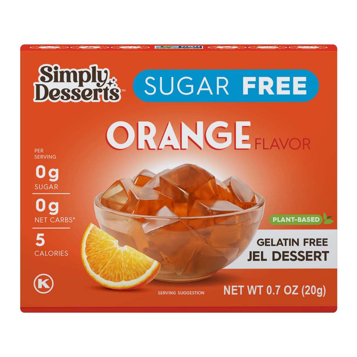 Simply Desserts Sugar Free Orange Jel Dessert - Shop Pudding & gelatin ...