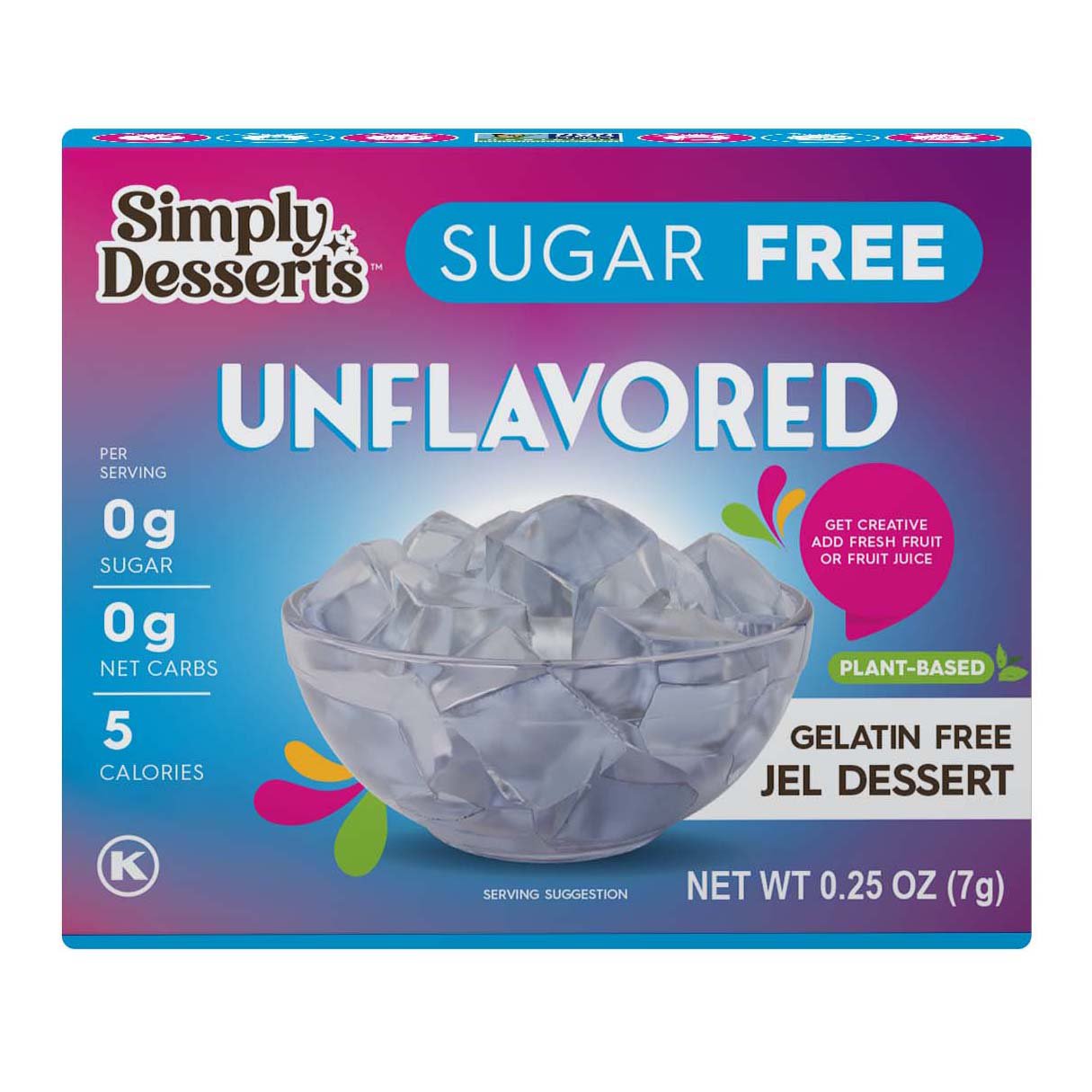 Simply Desserts Unflavored Jel Dessert - Shop Pudding & gelatin mix at ...