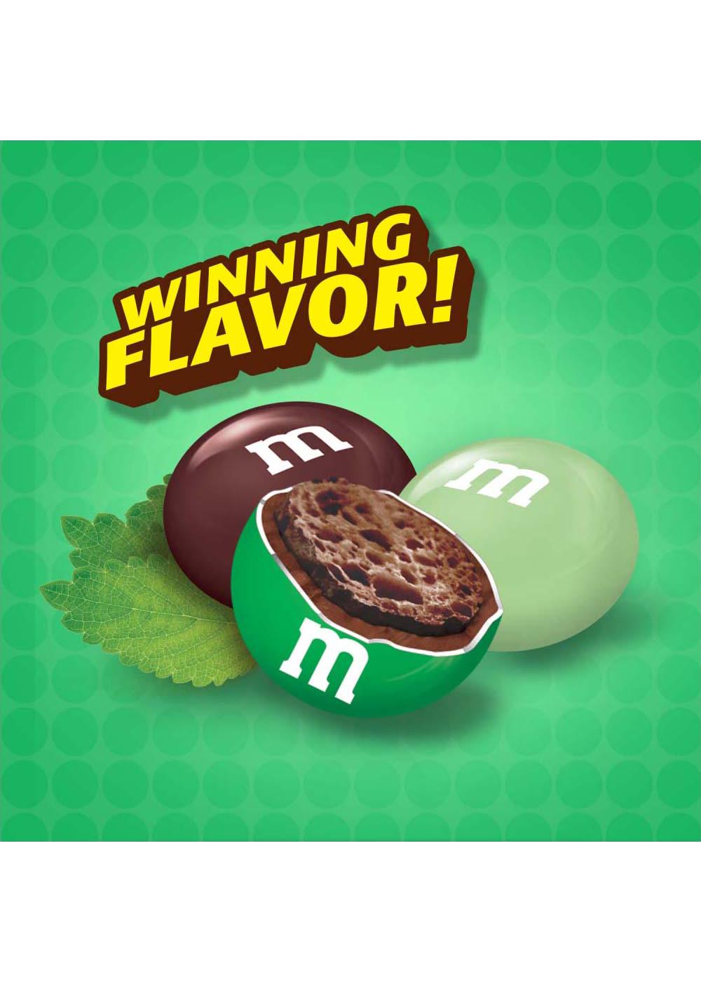 M&M's Crunchy Mint Winning Vote Flavor Chocolate Candy Sharing Size Bag - Shop Candy at H-E-B