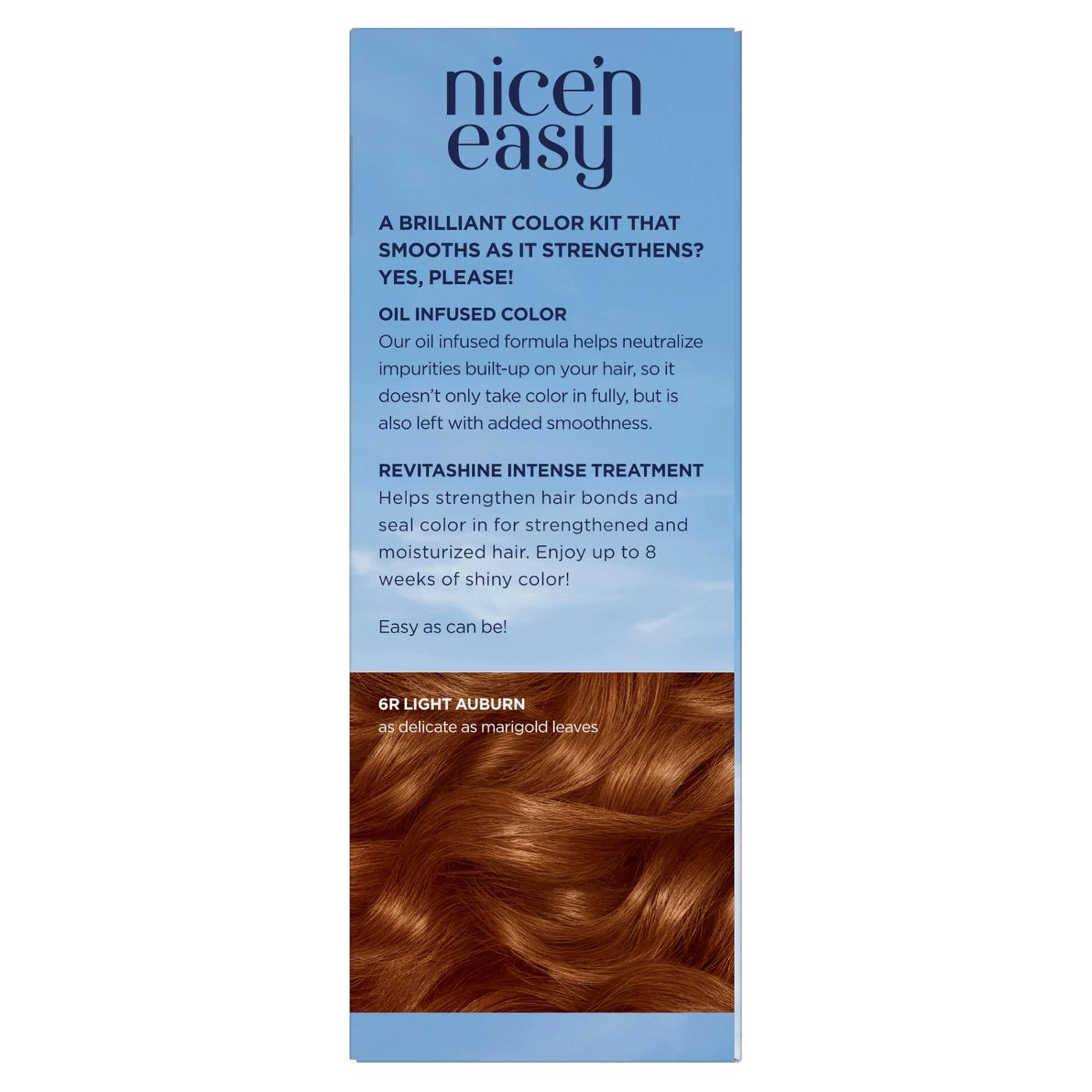 Clairol Nice 'N Easy Permanent Hair Color - 6R Light Auburn - Shop Hair ...