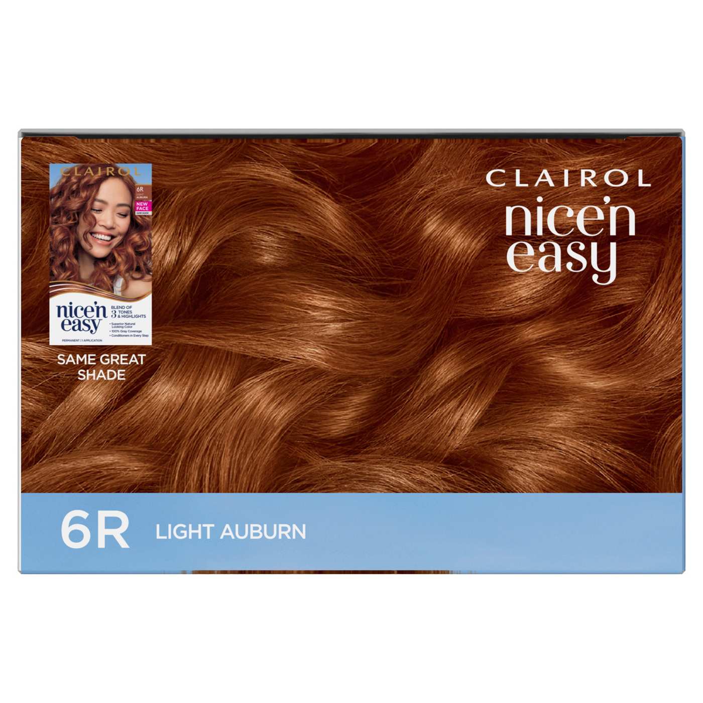 Clairol Nice 'N Easy Permanent Hair Color - 6R Light Auburn - Shop Hair ...