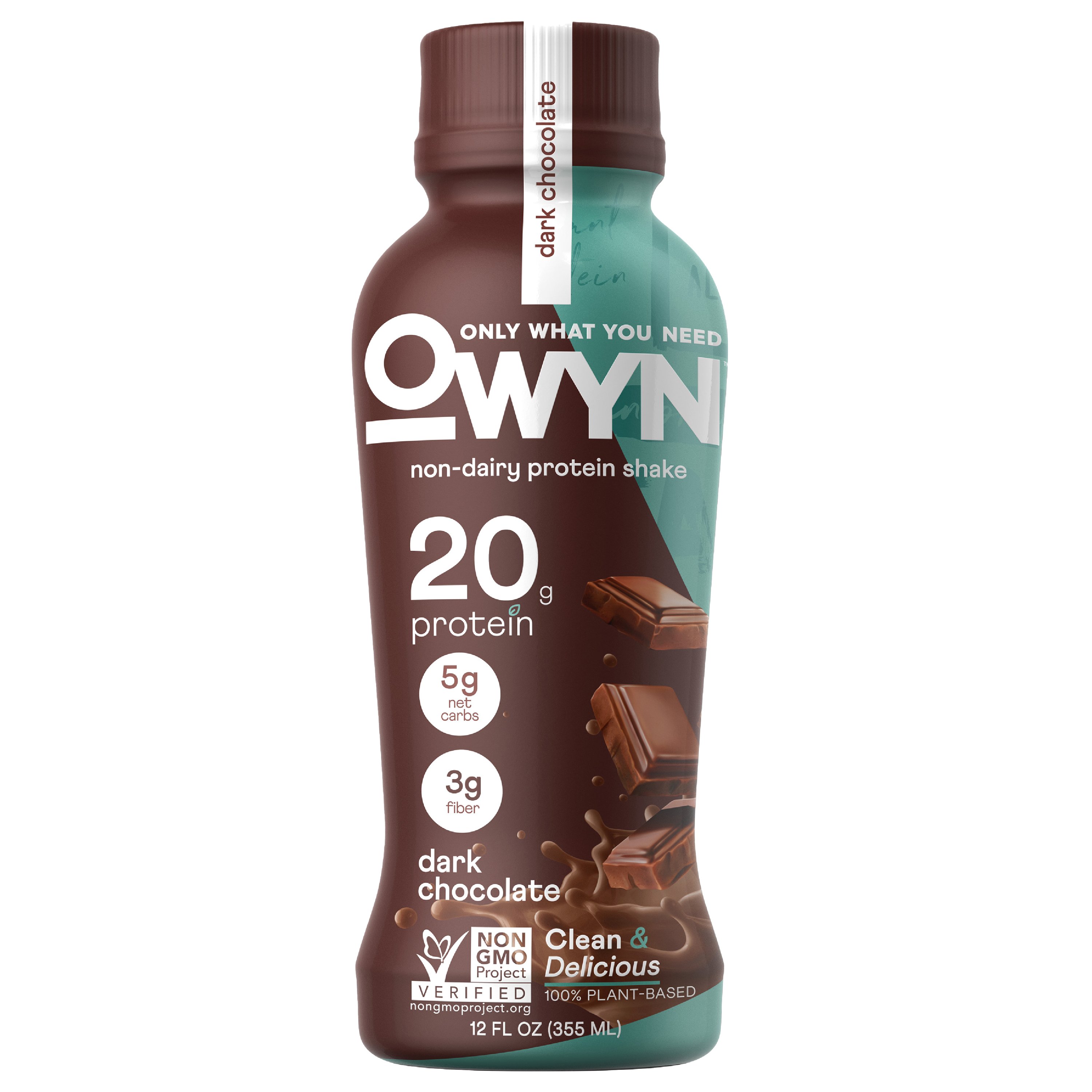 OWYN Non-Dairy 20g Protein Shake - Dark Chocolate, 12 oz | Central ...