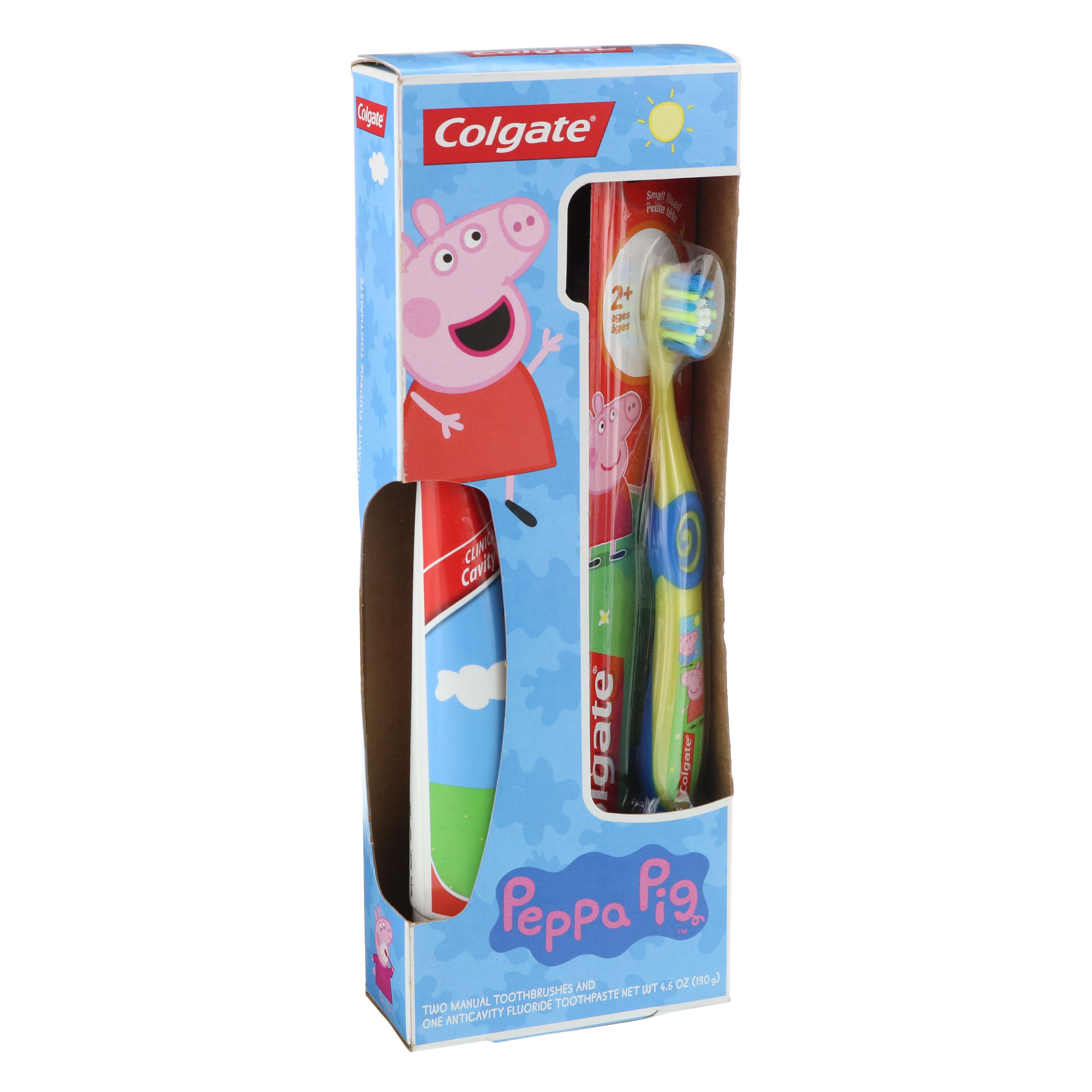 Colgate Powered Toothbrush Kit Peppa Pig - Shop Toothbrushes at H-E-B