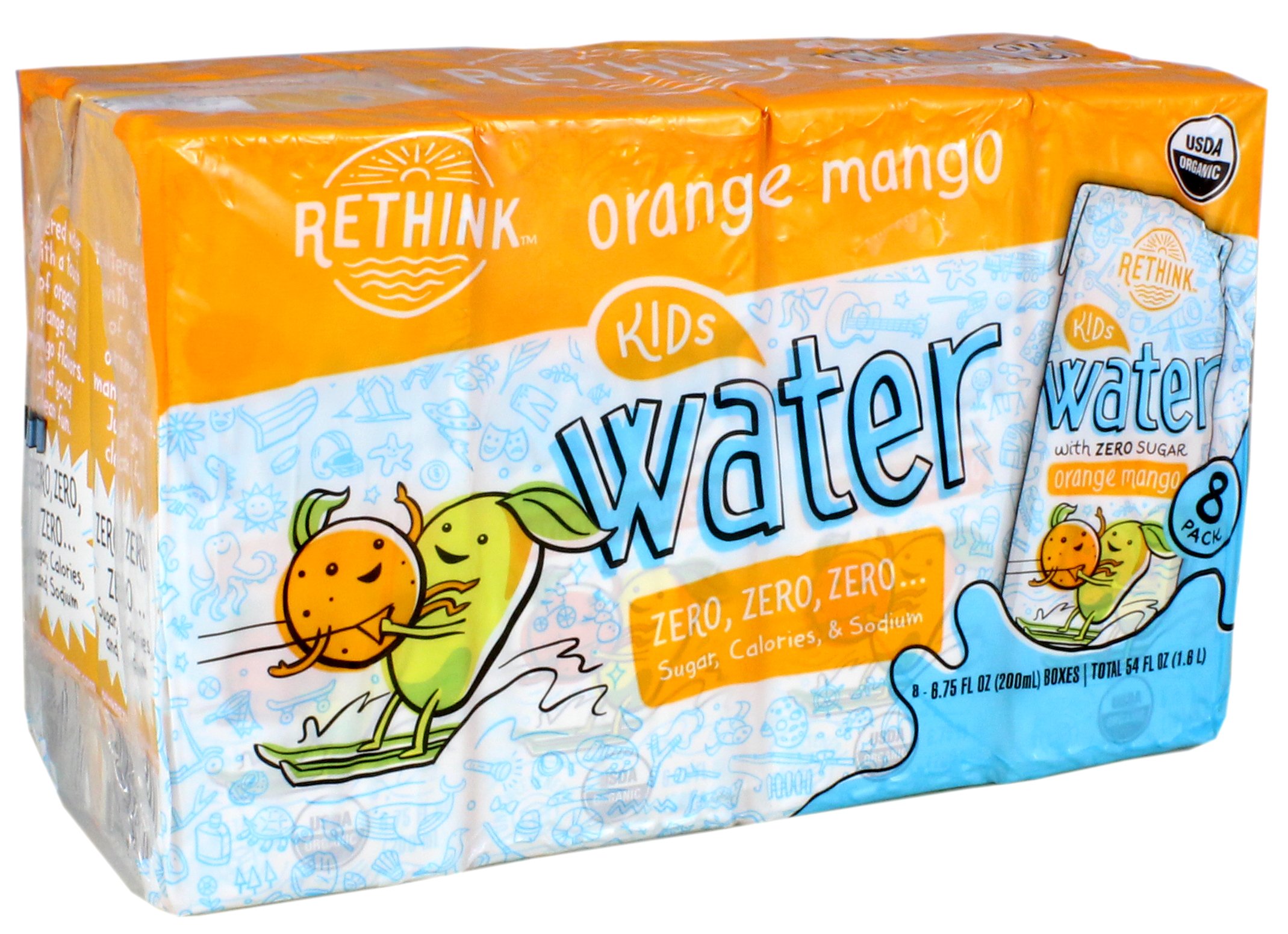Rethink Orange Mango Kids Water - Shop Juice at H-E-B