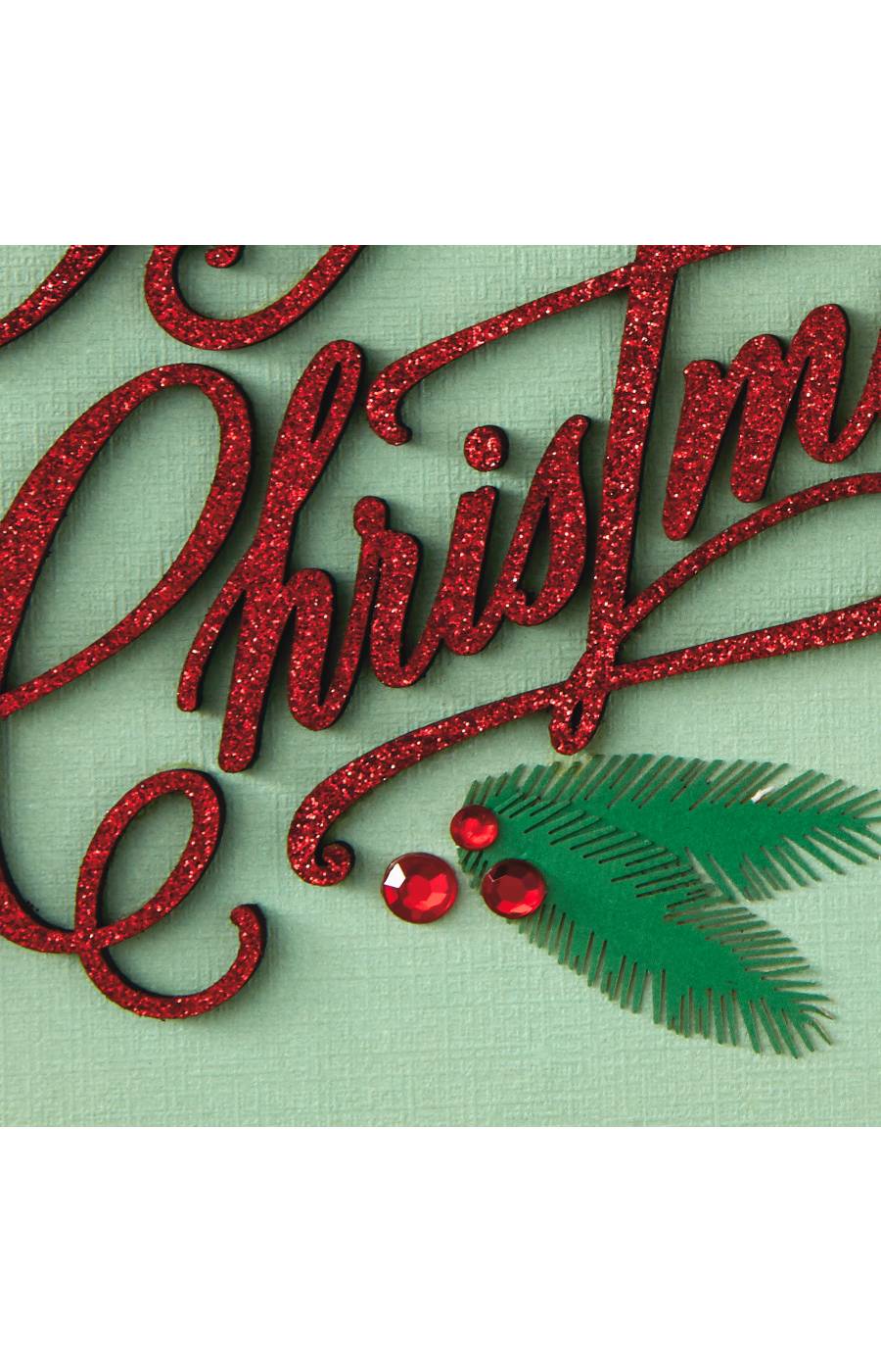 Hallmark Merry Christmas Lettering Signature Christmas Card - S7, S14 ...