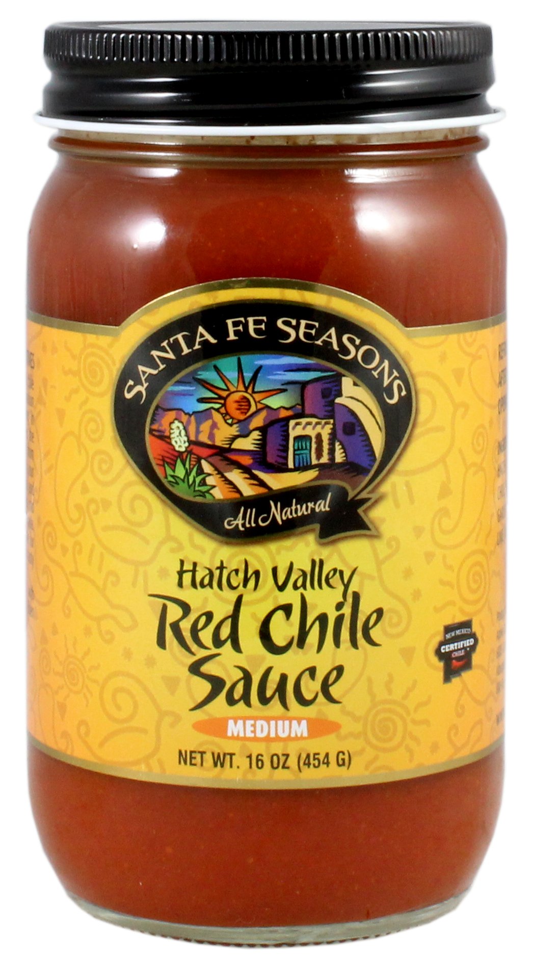 Santa Fe Roasted Red Chile Sauce- Medium, 16 oz | Central Market ...