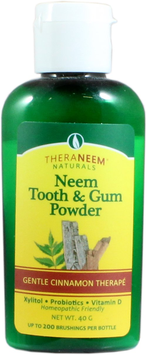Theraneem Neem Tooth & Gum Powder Cinnamon, 40 G | Central Market ...