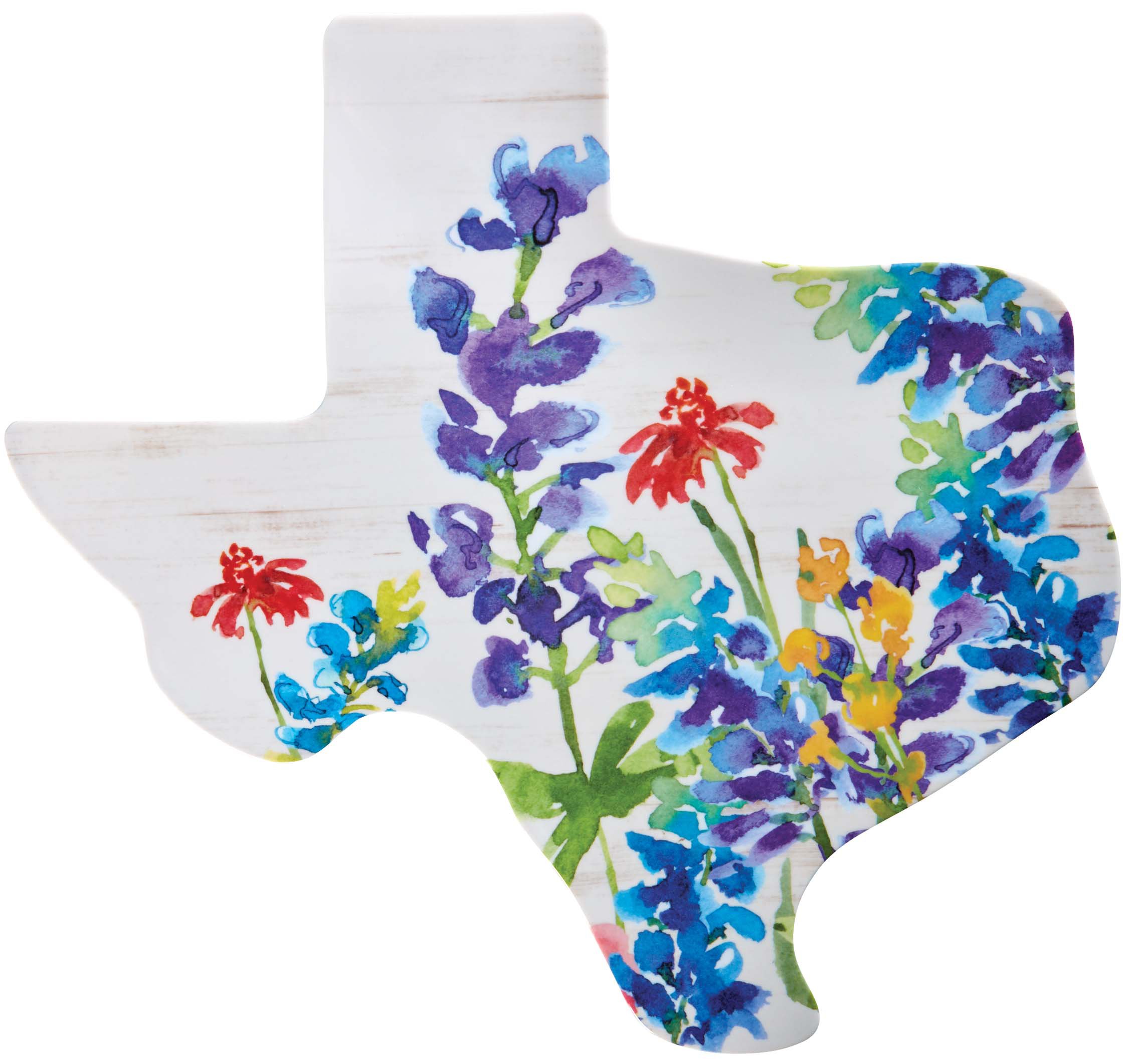 Haven & Key Bluebonnet Melamine Texas Platter - Shop Serving dishes at ...