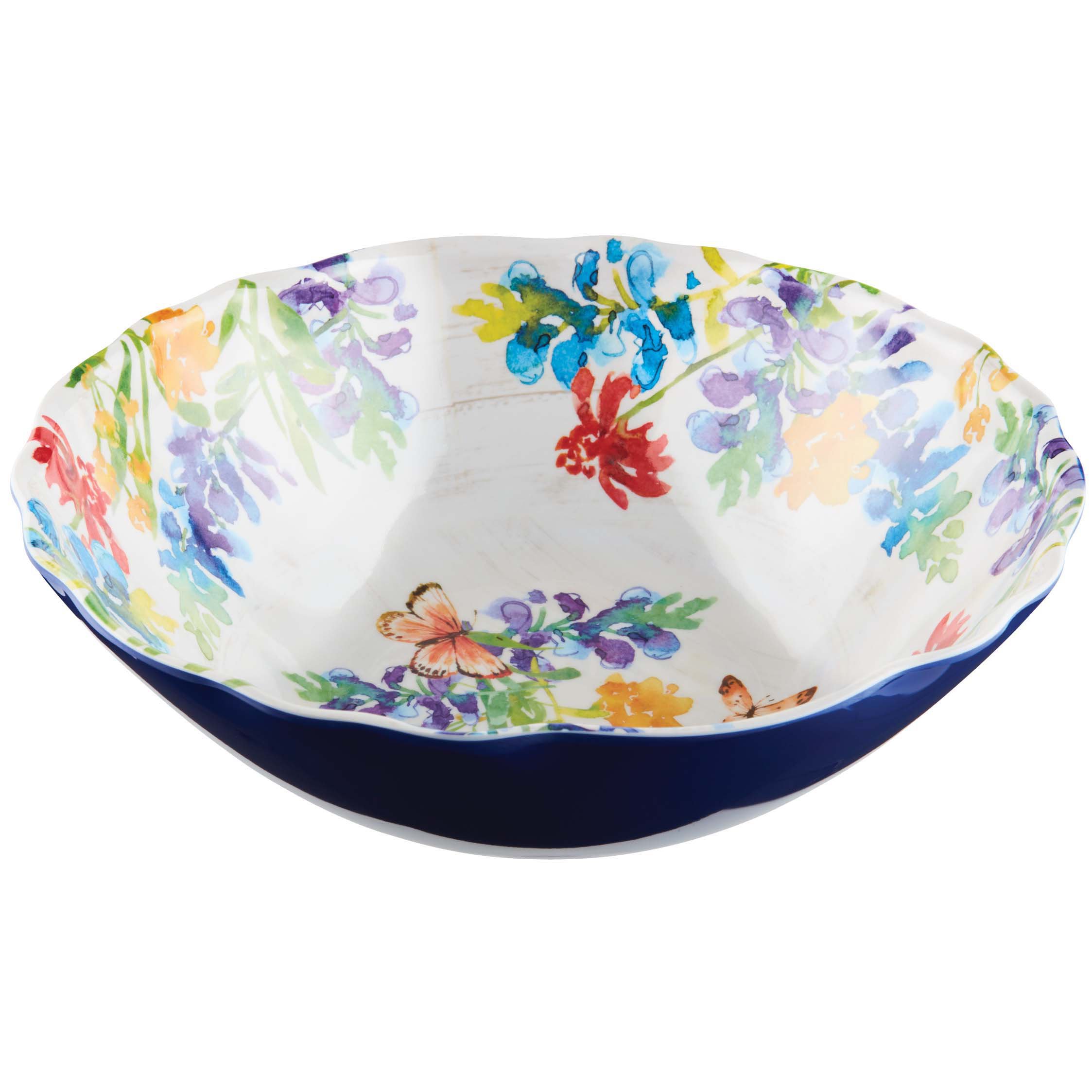 Haven & Key Bluebonnet Melamine Serving Bowl - Shop Serving dishes at H-E-B