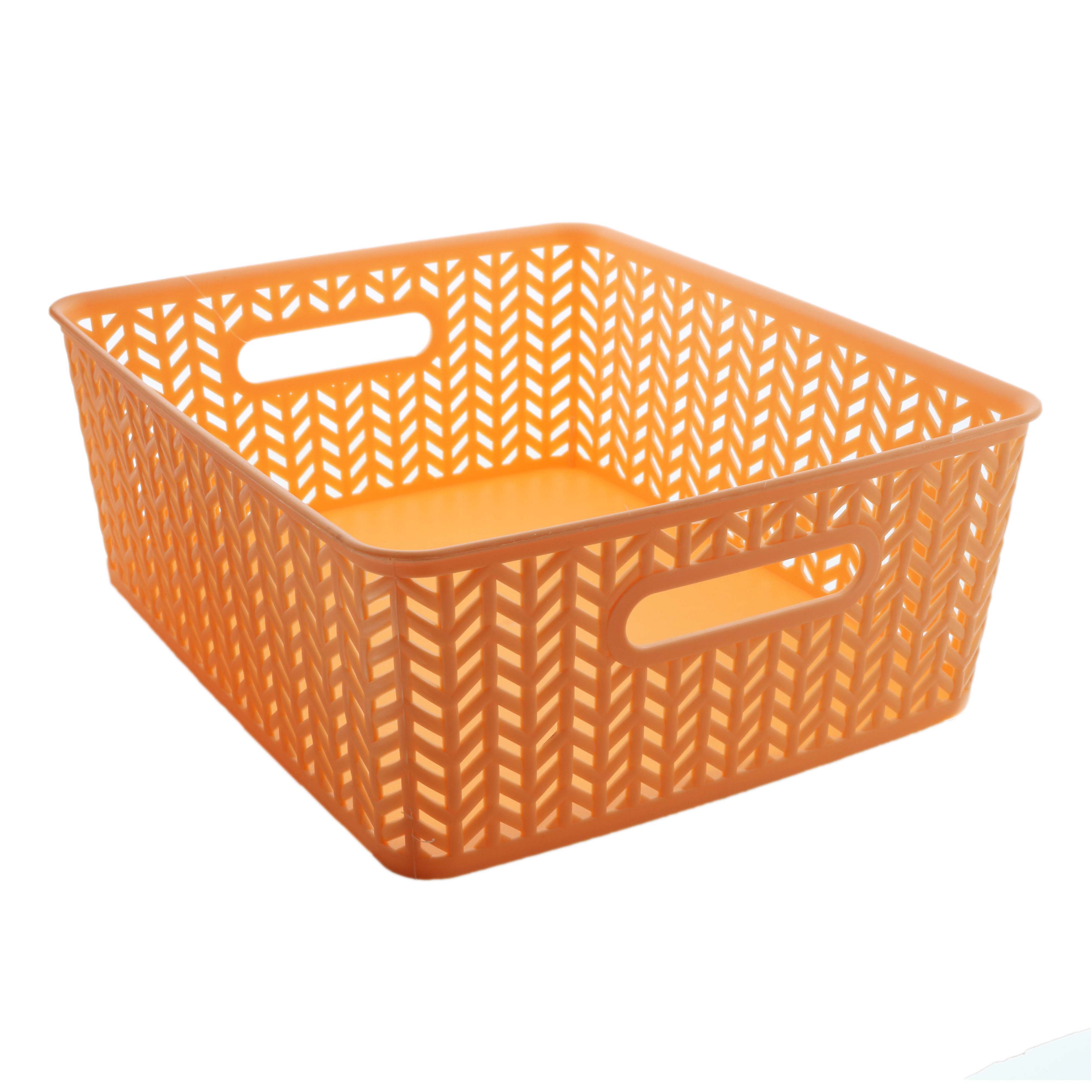 Haven & Key Resin Basket Pink - Shop Storage bins at H-E-B