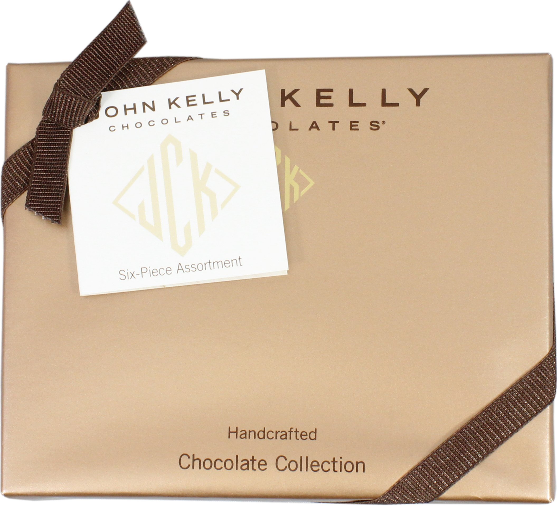John Kelly Chocolates Assorted Handcrafted Chocolate Collection, 6 ct ...