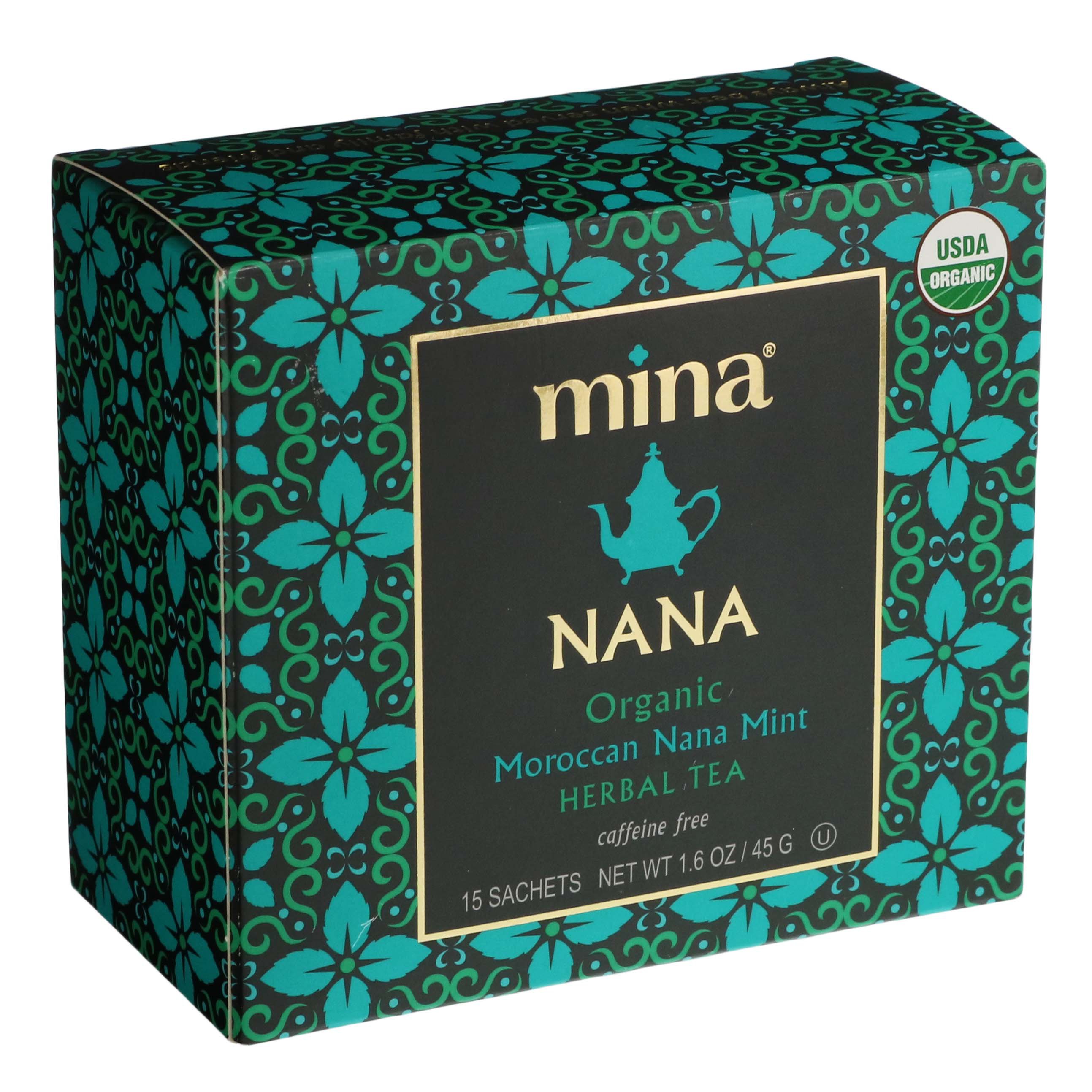 Mina Nana Organic Moroccan Mint Herbal Tea Bags - Shop Tea at H-E-B