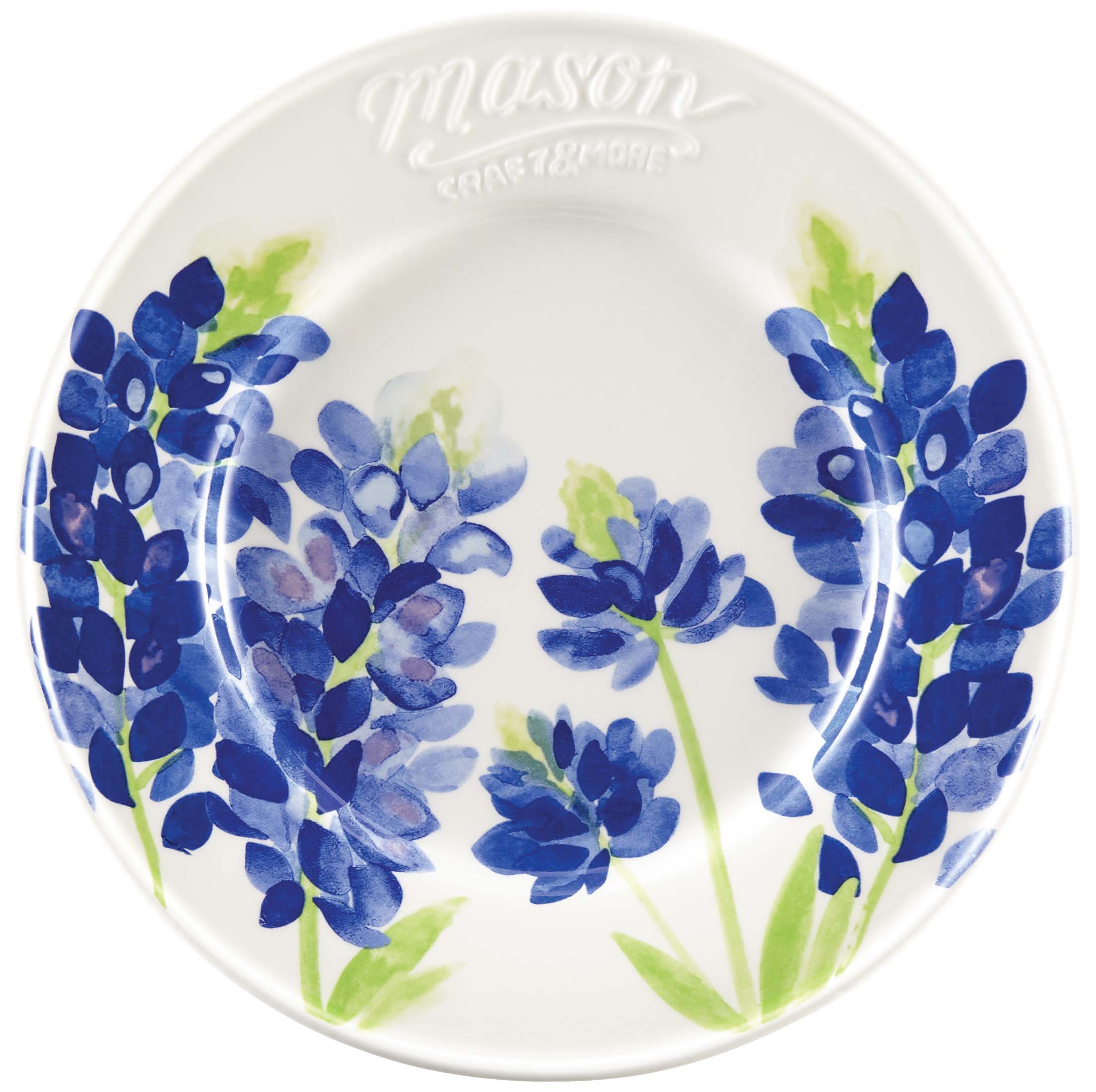 Mason Craft & More Bluebonnet Salad Plate - Shop Plates at H-E-B