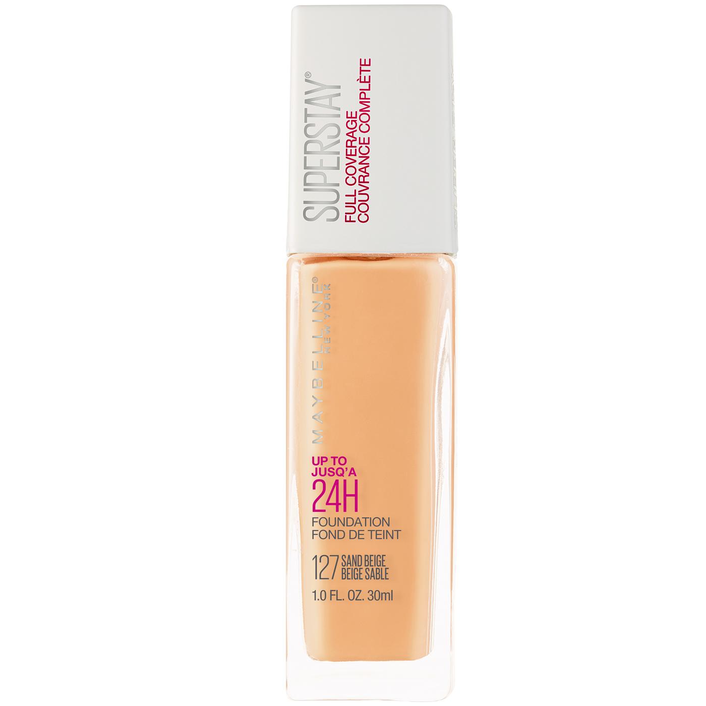 Maybelline Super Stay 24H Full Coverage Foundation - Sand Beige - Shop ...