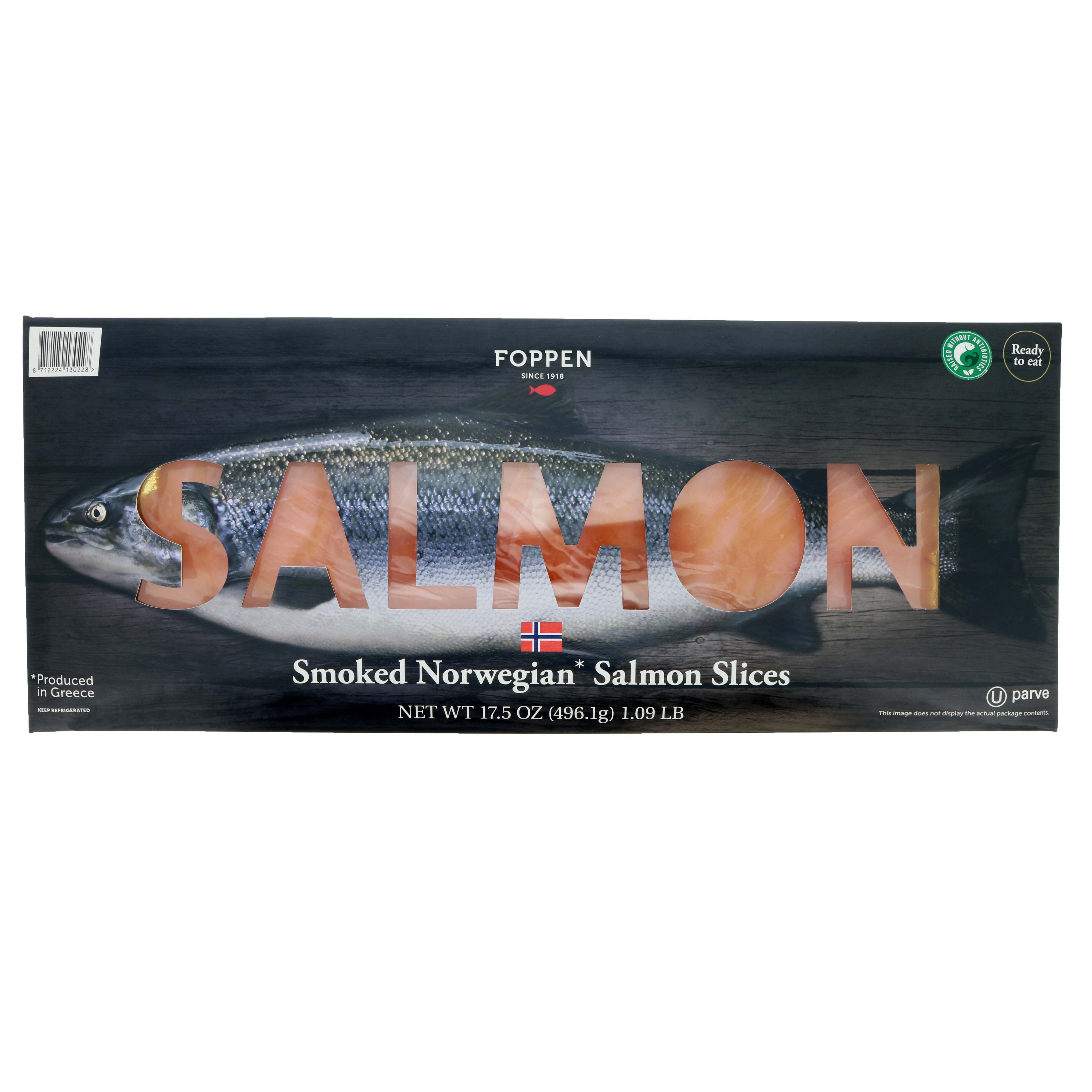 Foppen Cold Smoked Norwegian Salmon - Shop Fish at H-E-B