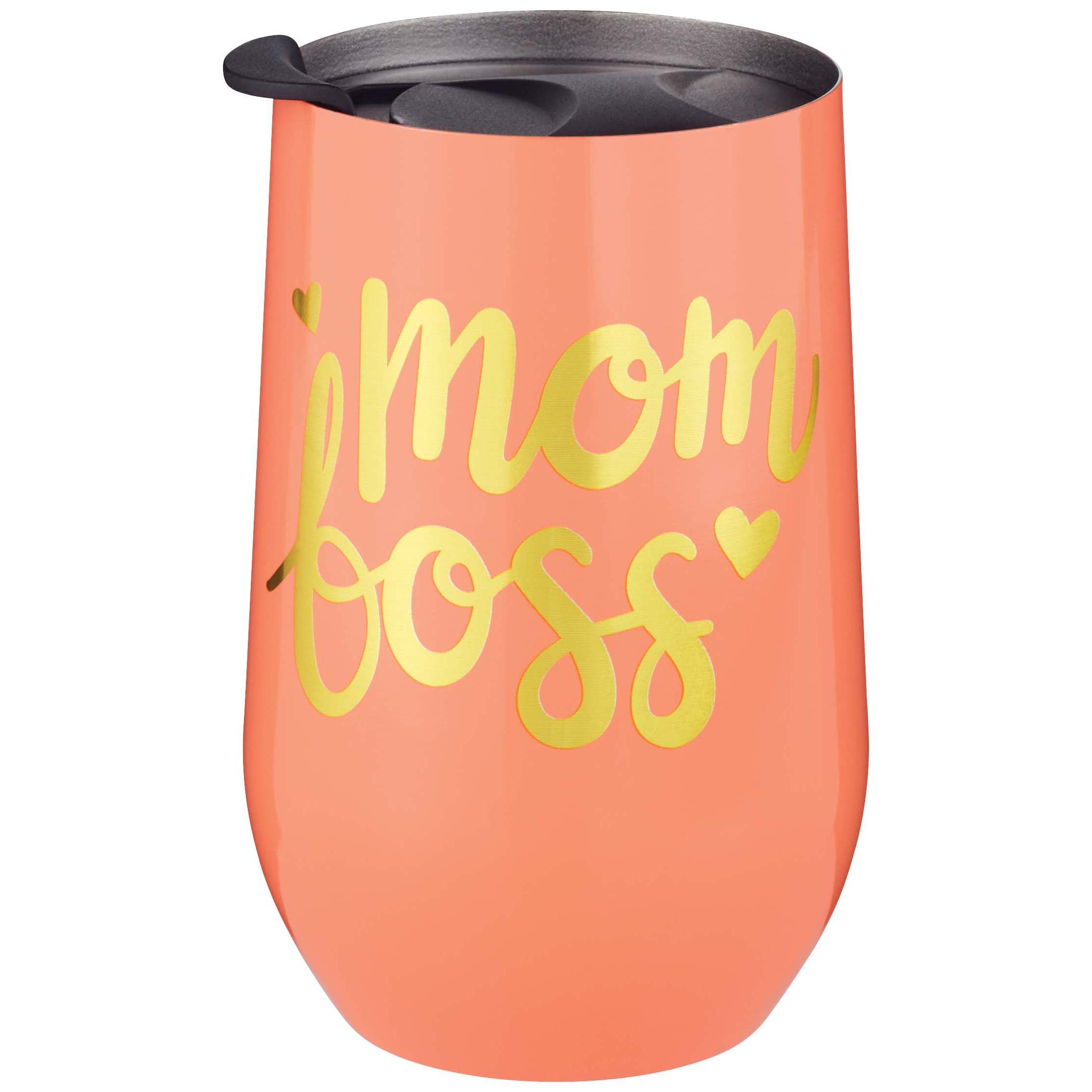 Haven & Key Mom Boss Stainless Steel Insulated Stemless - Shop Travel ...