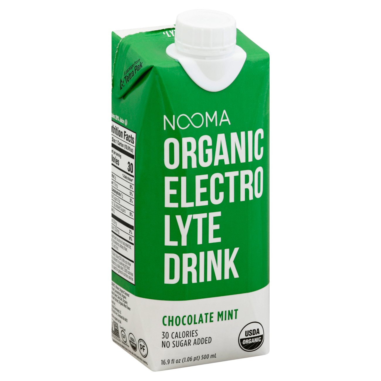 Nooma Chocolate Mint Organic Electrolyte Drink - Shop Sports & Energy ...