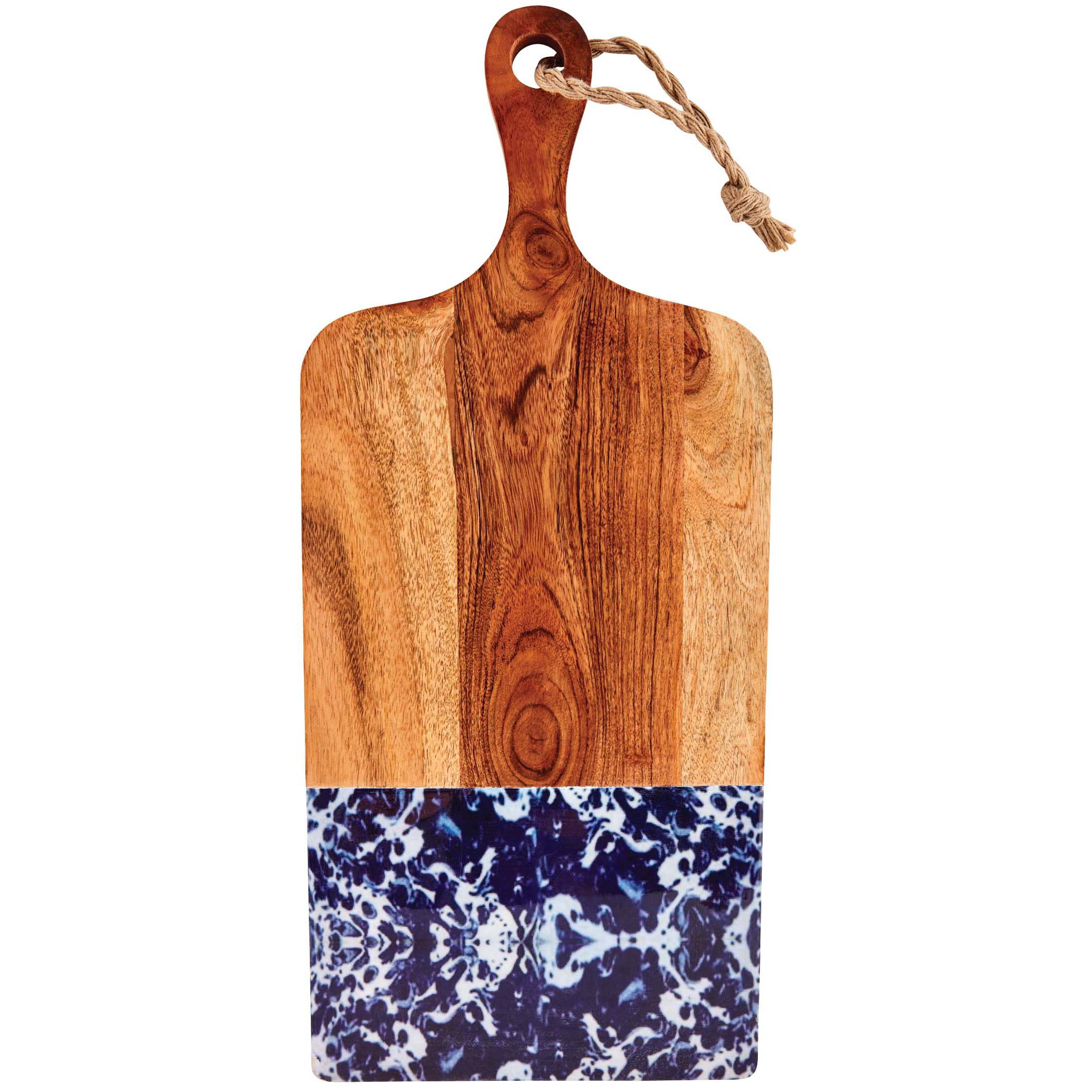 Kitchen & Table Blue & White Splatter Board - Shop Serving dishes at H-E-B