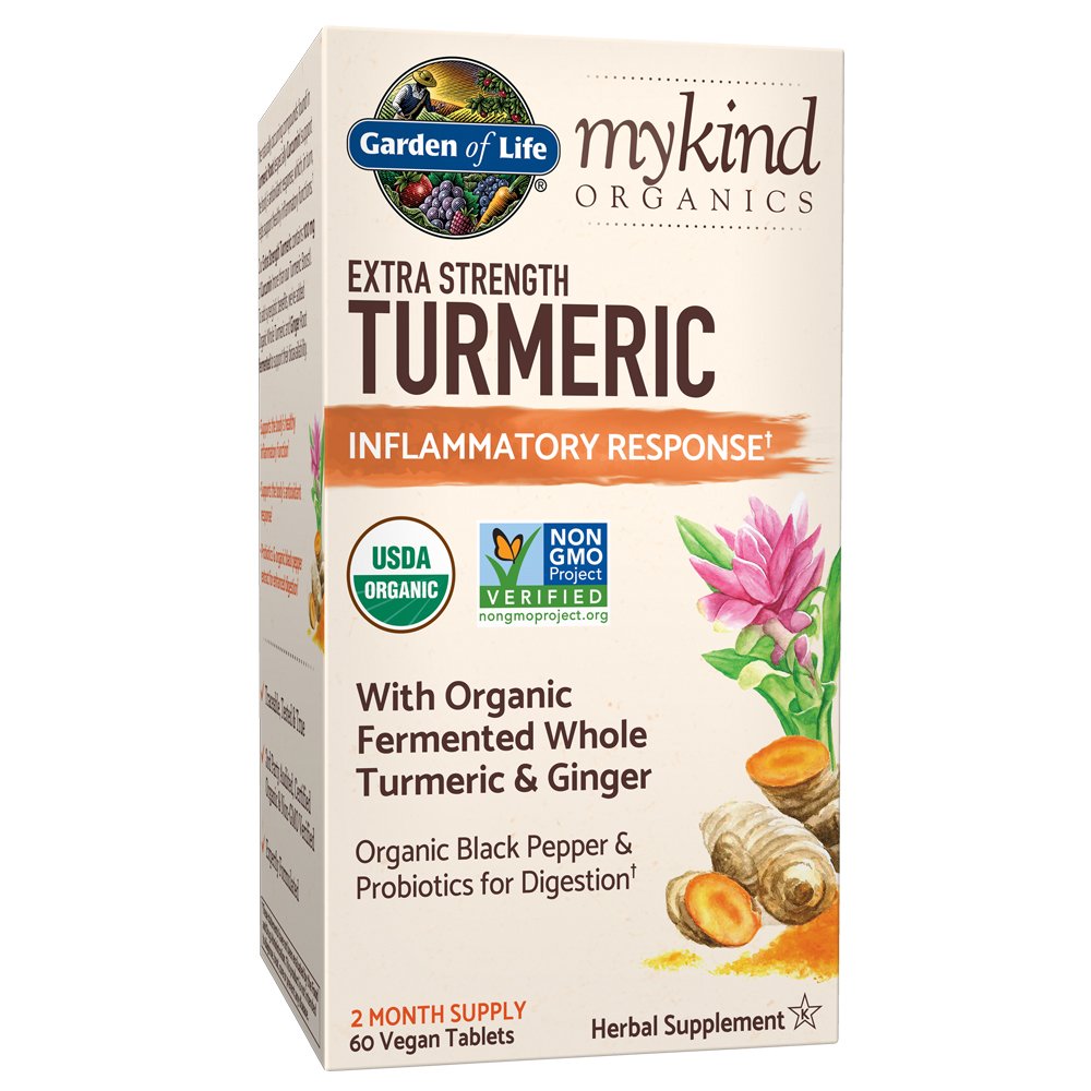 Garden of Life mykind Organics Extra Strength Turmeric Tablets - Shop ...