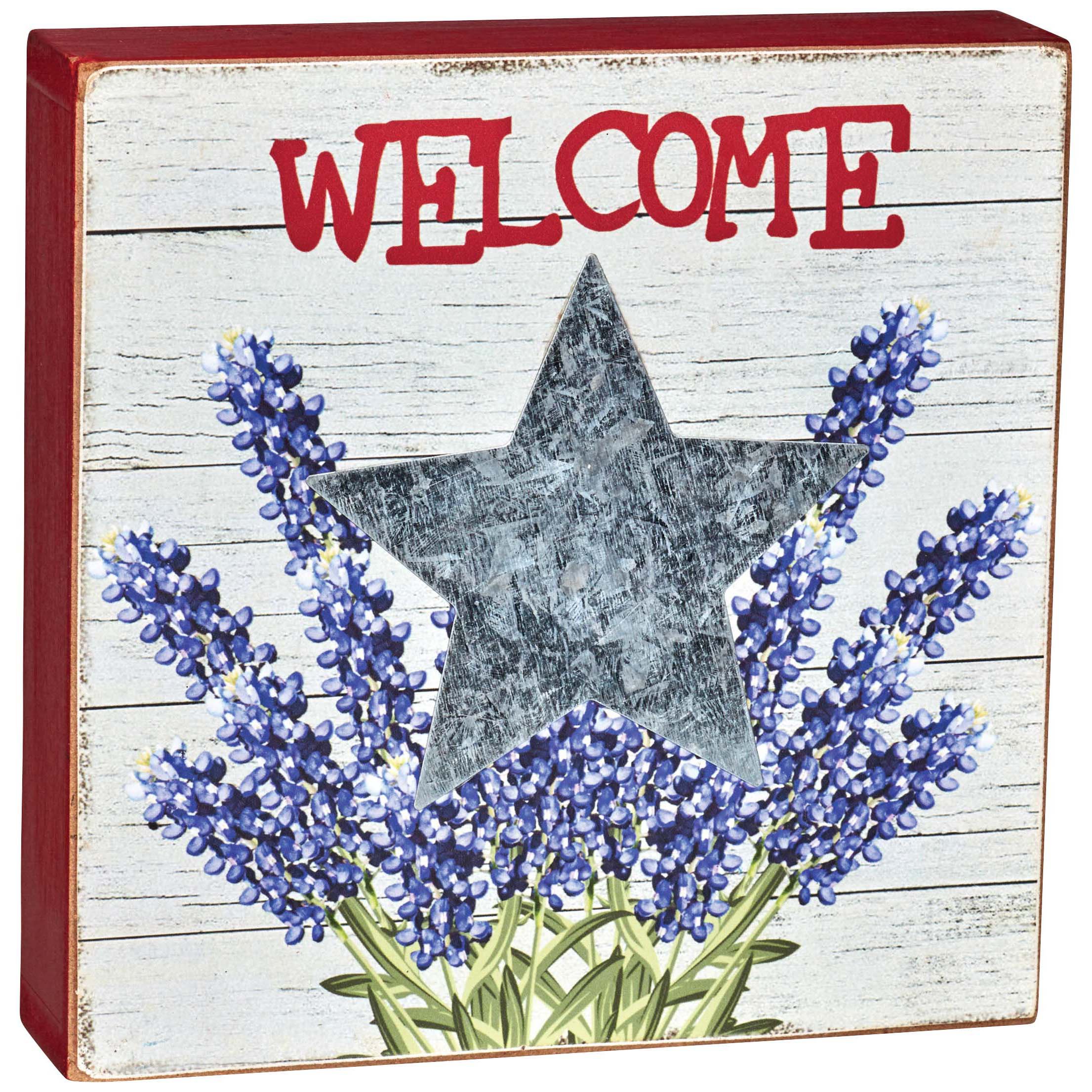 Haven & Key Star/bluebonnet Box - Shop Seasonal decor at H-E-B