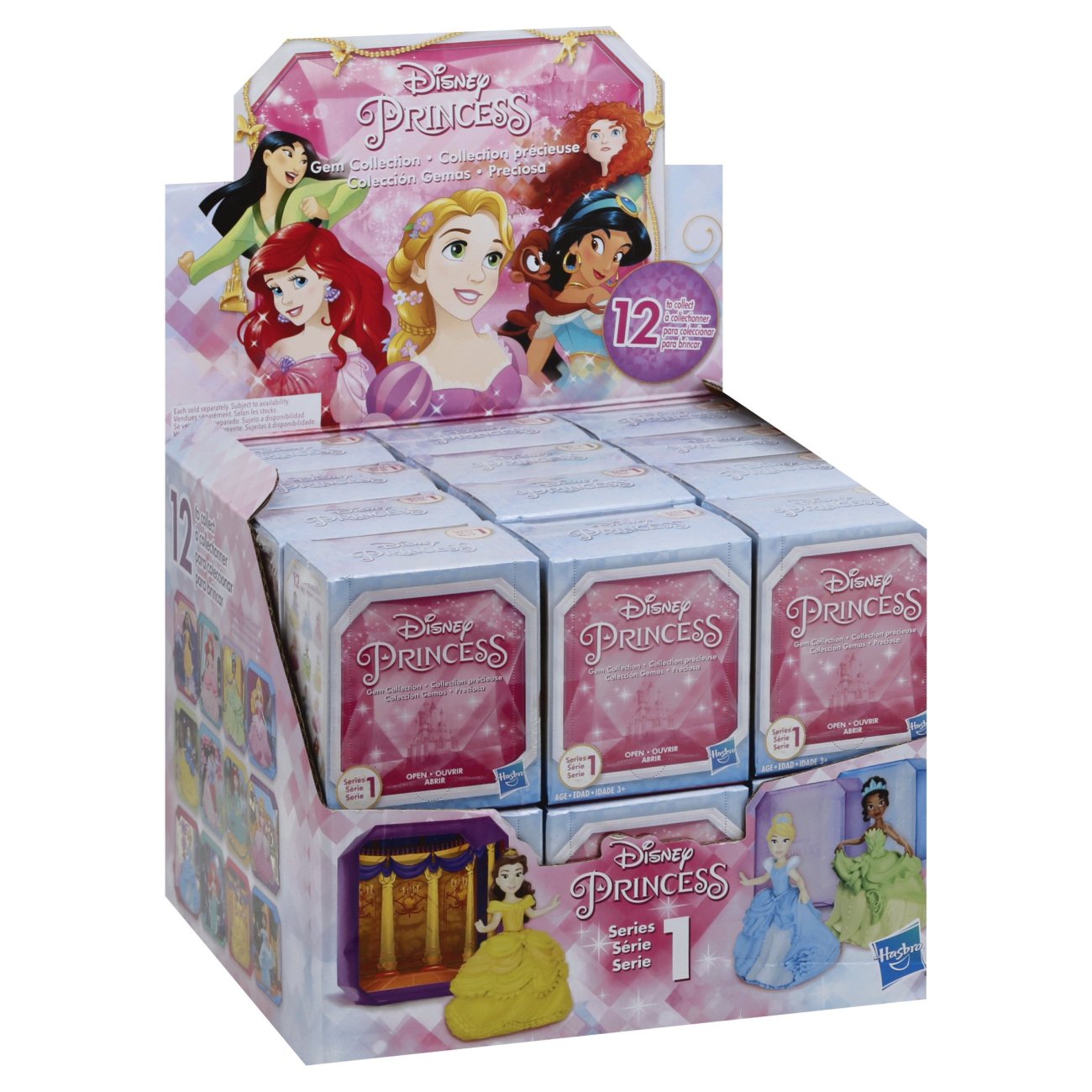 Disney Princess Gem Collection Mystery Doll, Series 1 - Shop Action ...