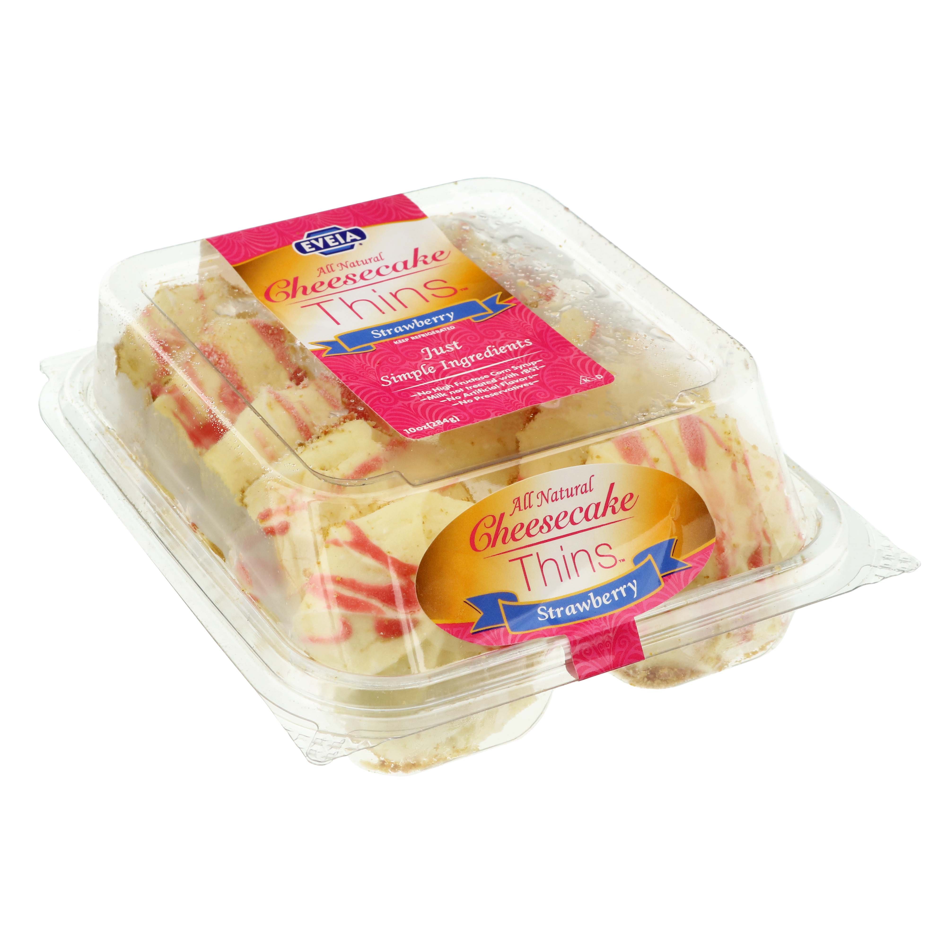 Eveia Strawberry Cheesecake Thins - Shop Desserts & pastries at H-E-B