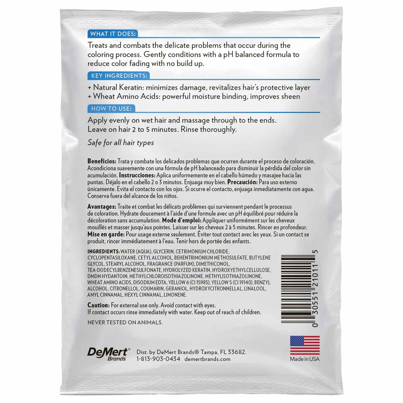 Hi Pro Pac Color Treated And Highlighted Hair Defense - Shop Styling ...