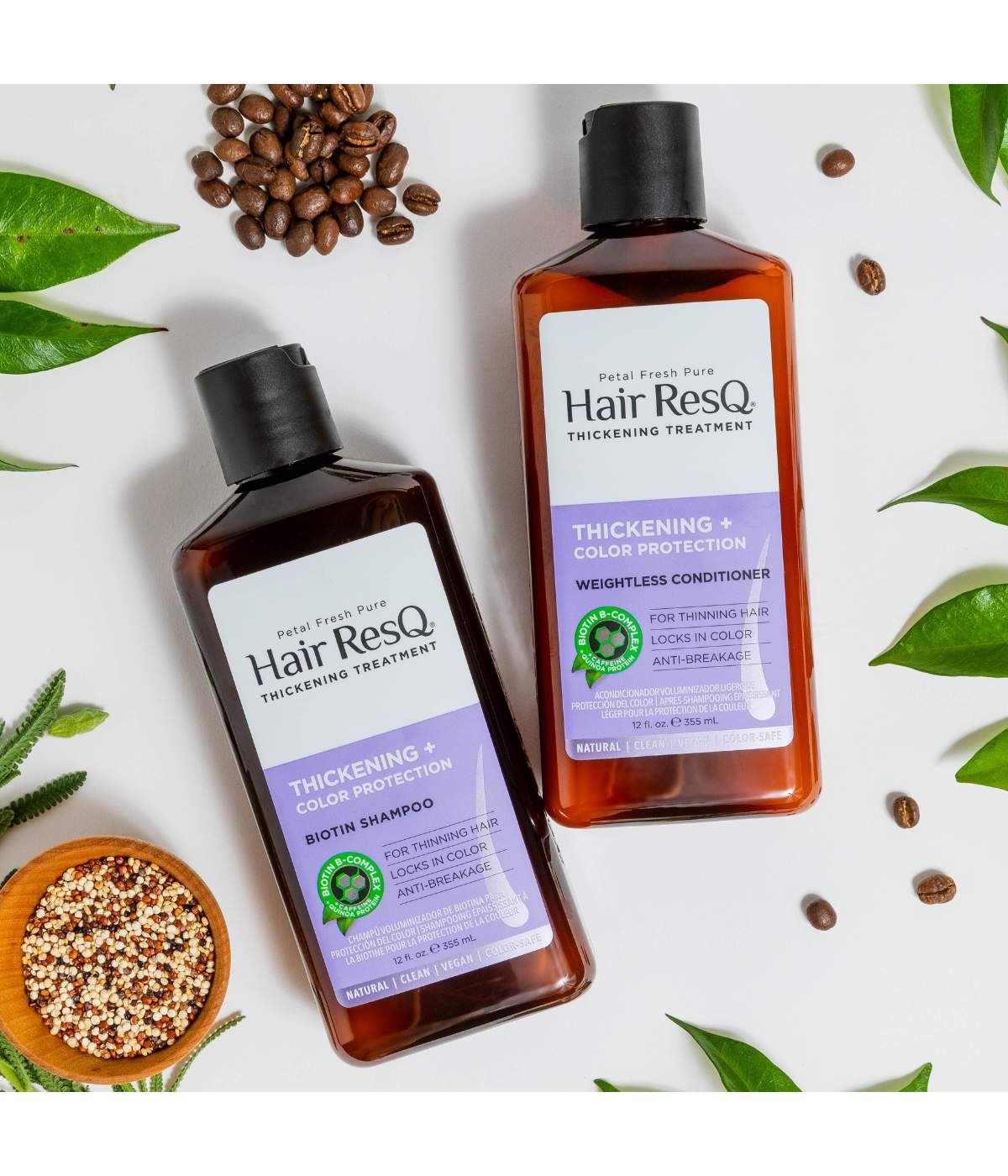 Petal Fresh Pure Hair ResQ Thickening + Color Protection Conditioner ...