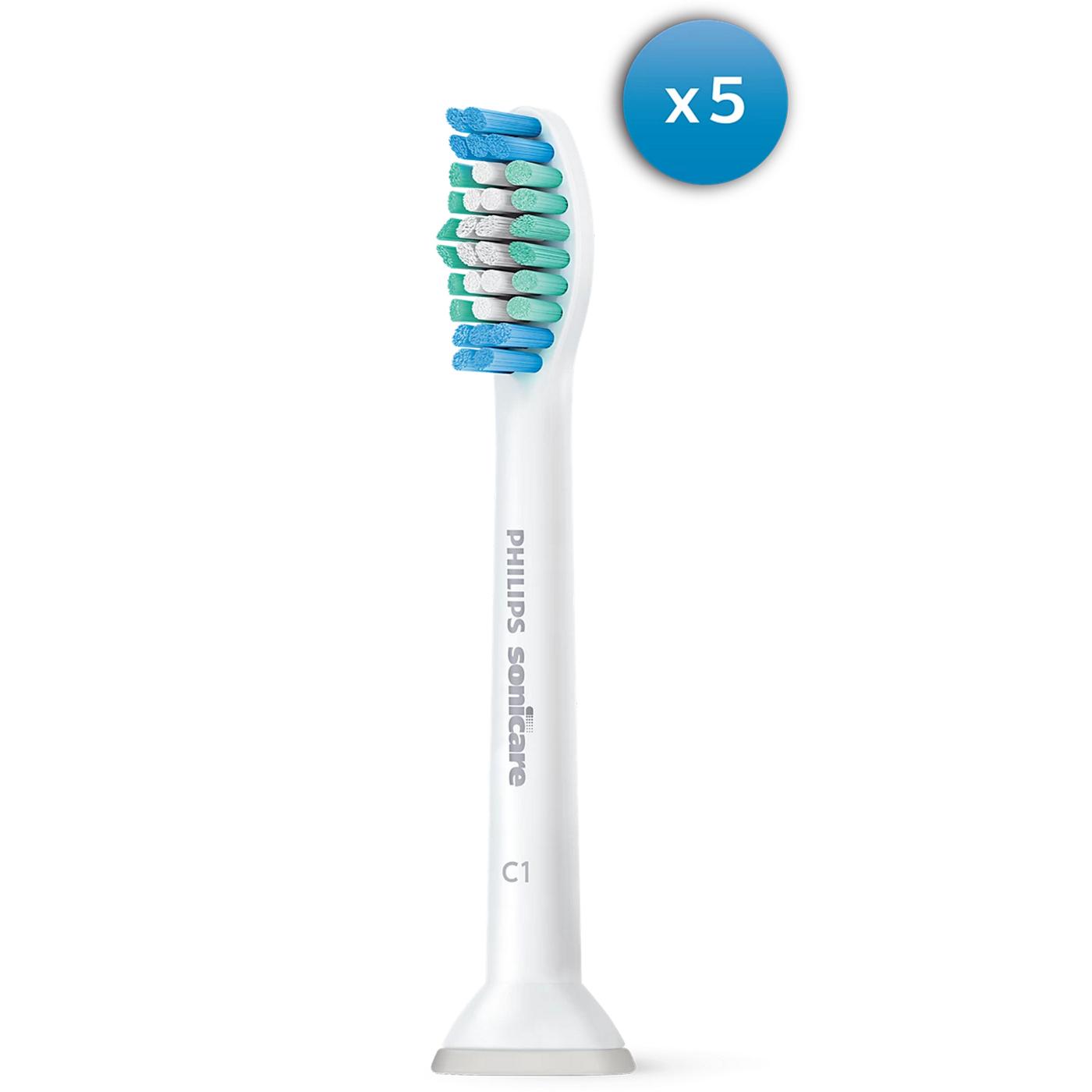 Philips Sonicare Simply Clean Brush Heads C1 - Shop Toothbrushes at H-E-B