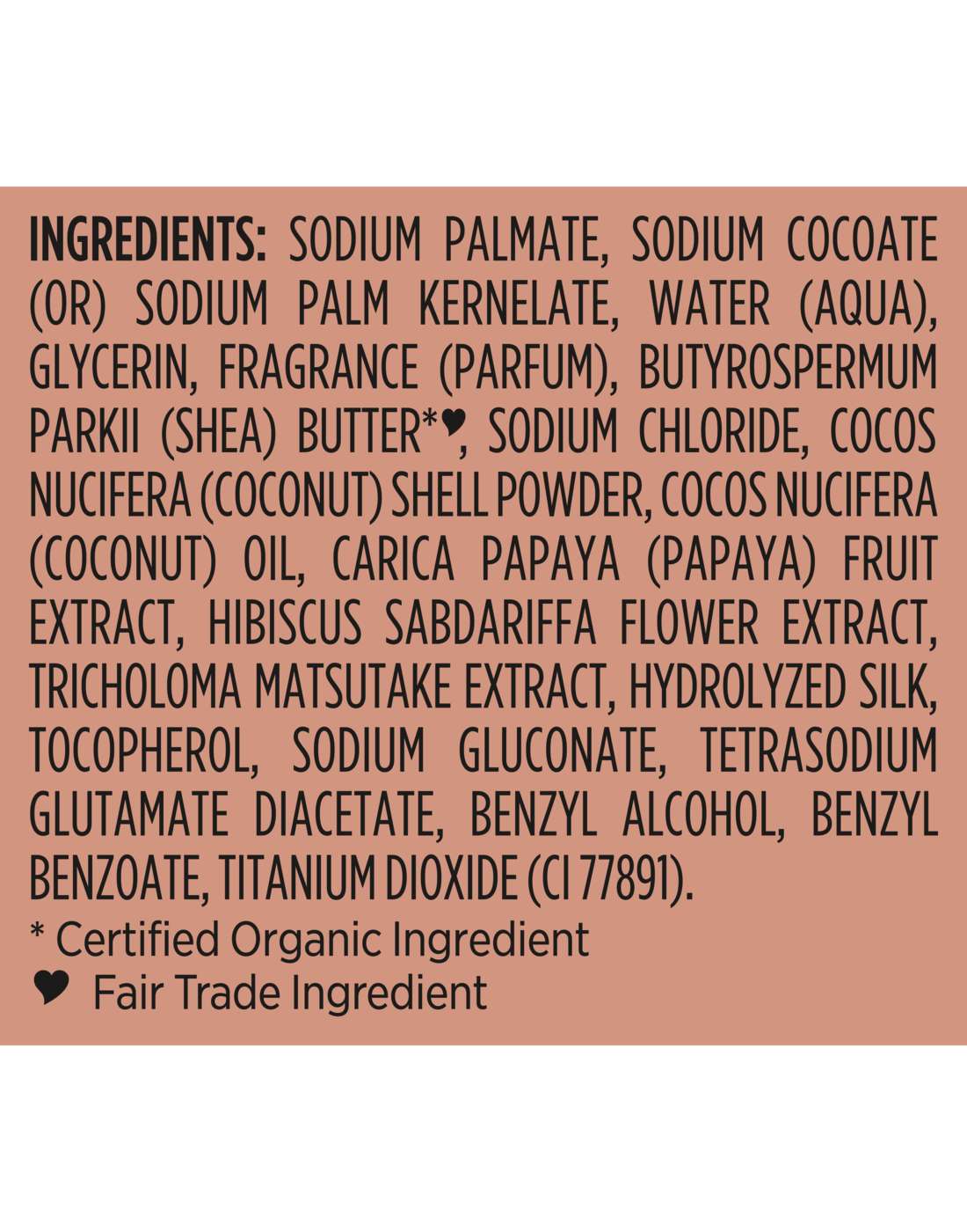 Shea Moisture Shear Butter Bar Soap Coconut & Hibiscus - Shop Hand ...