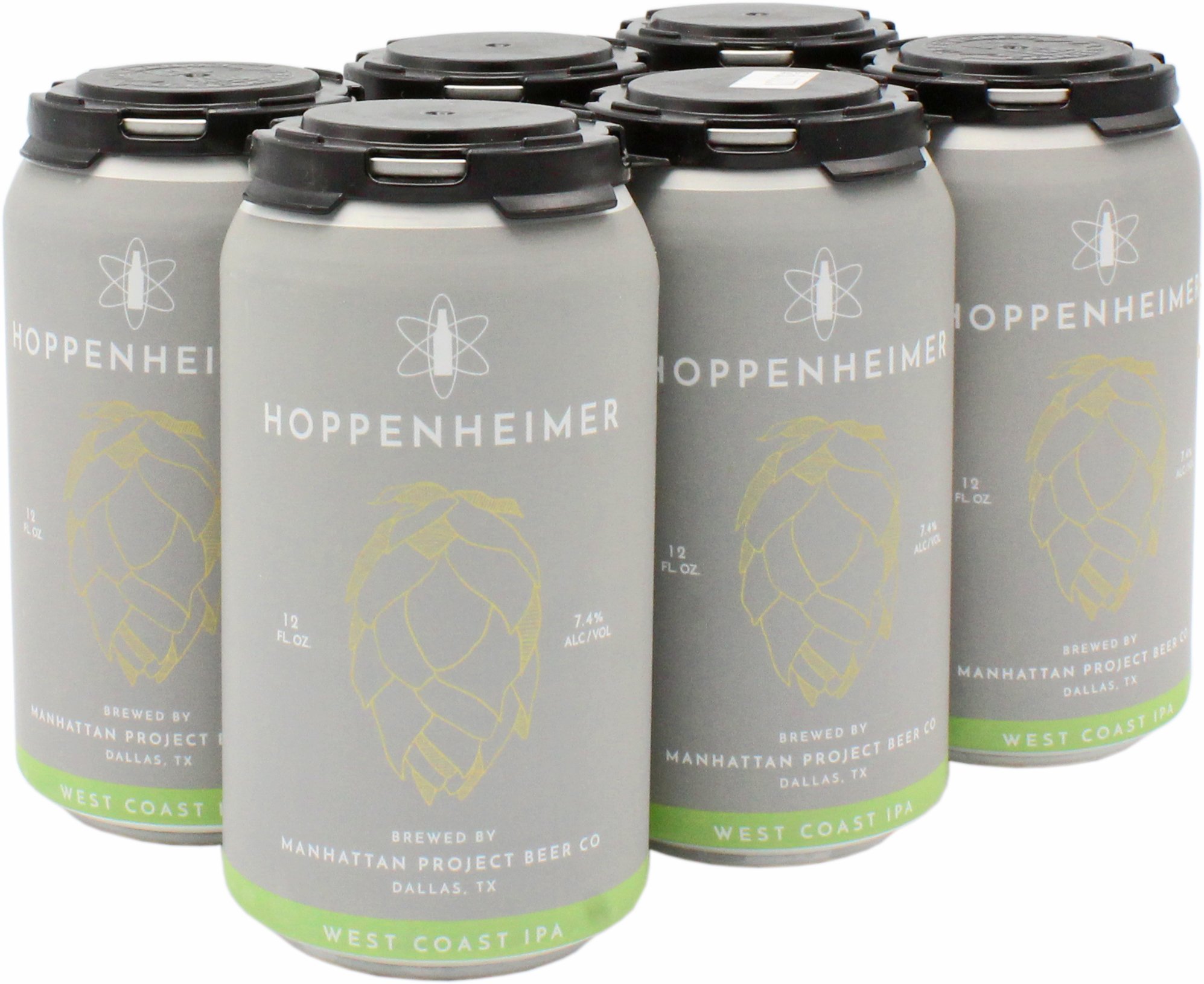 Manhattan Project Hoppenheimer West Coast IPA Beer 6 pk Cans - Shop ...