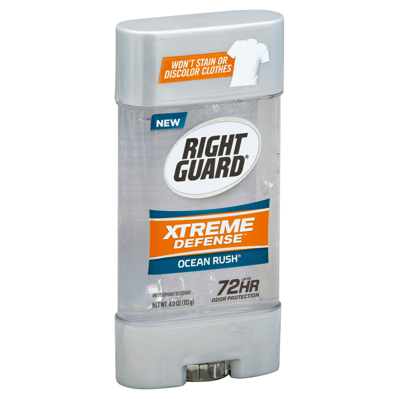 Right Guard Xtreme Defense Deodorant Ocean Rush Gel - Shop Bath & Skin ...