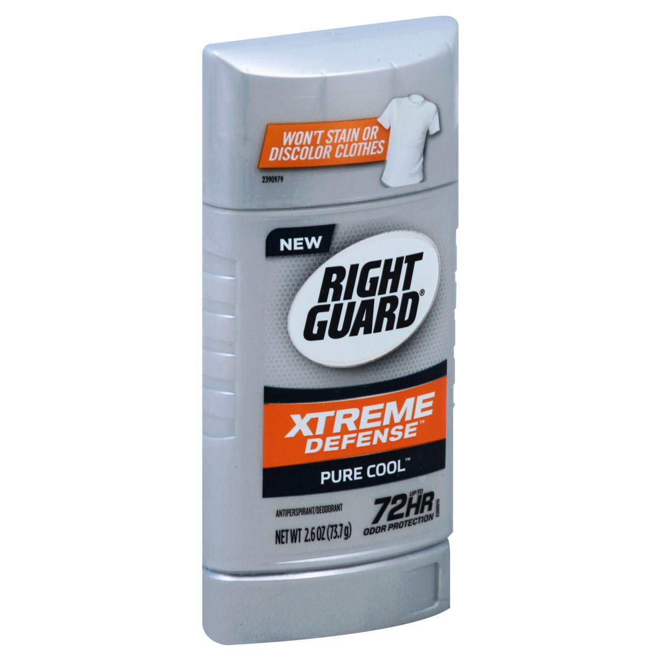 Right Guard Xtreme Defense Pure Cool Solid Stick - Shop Bath & Skin ...