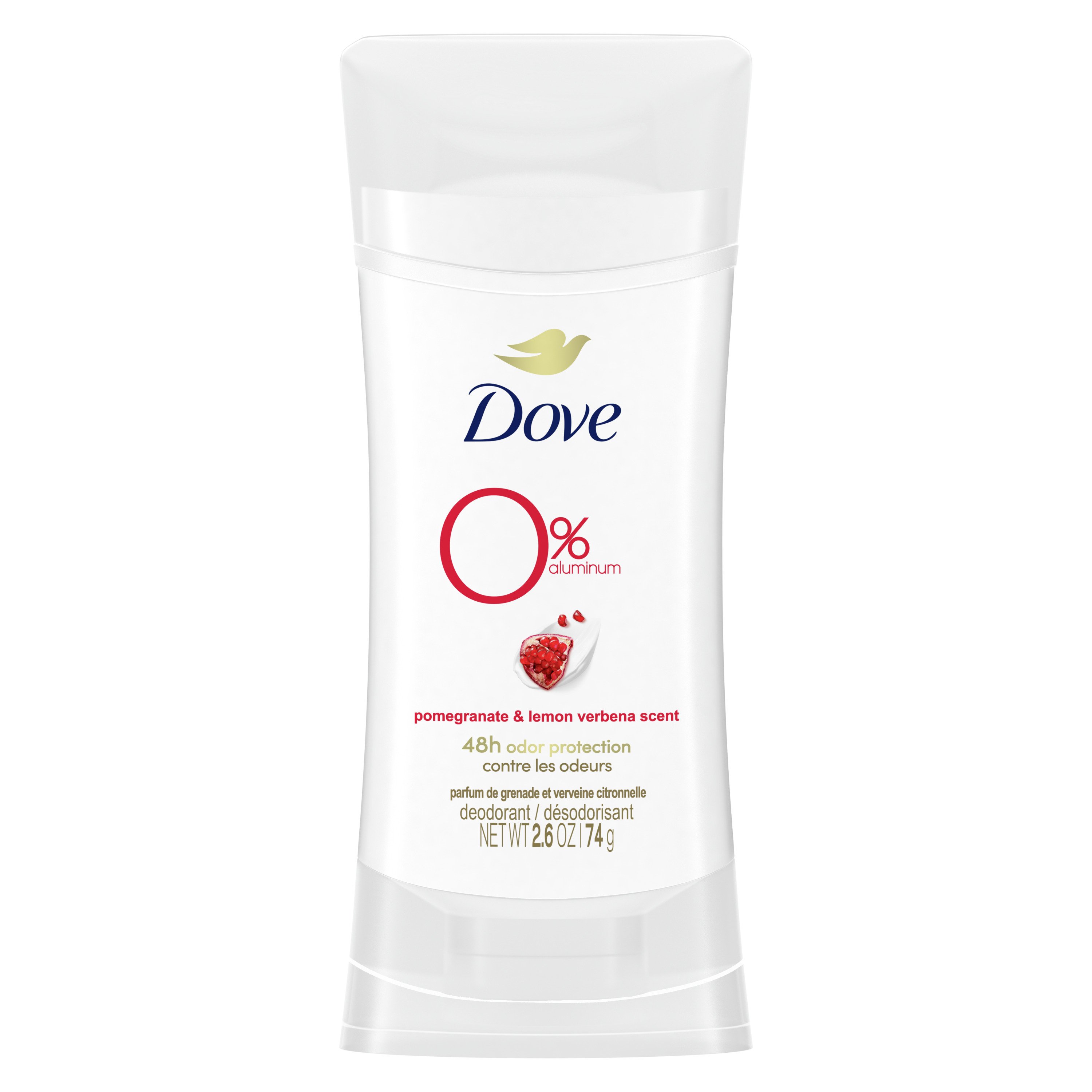 Dove 0% Aluminum Deodorant - Pomegranate & Lemon Verbena - Shop ...