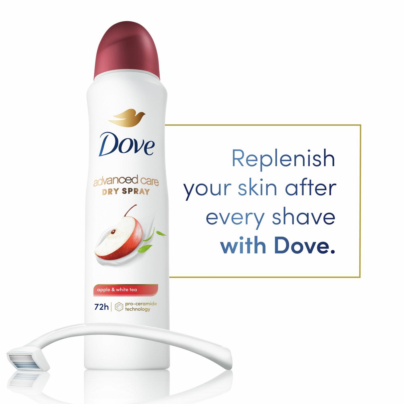 Dove Advanced Care Antiperspirant Deodorant Spray Apple & White Tea ...