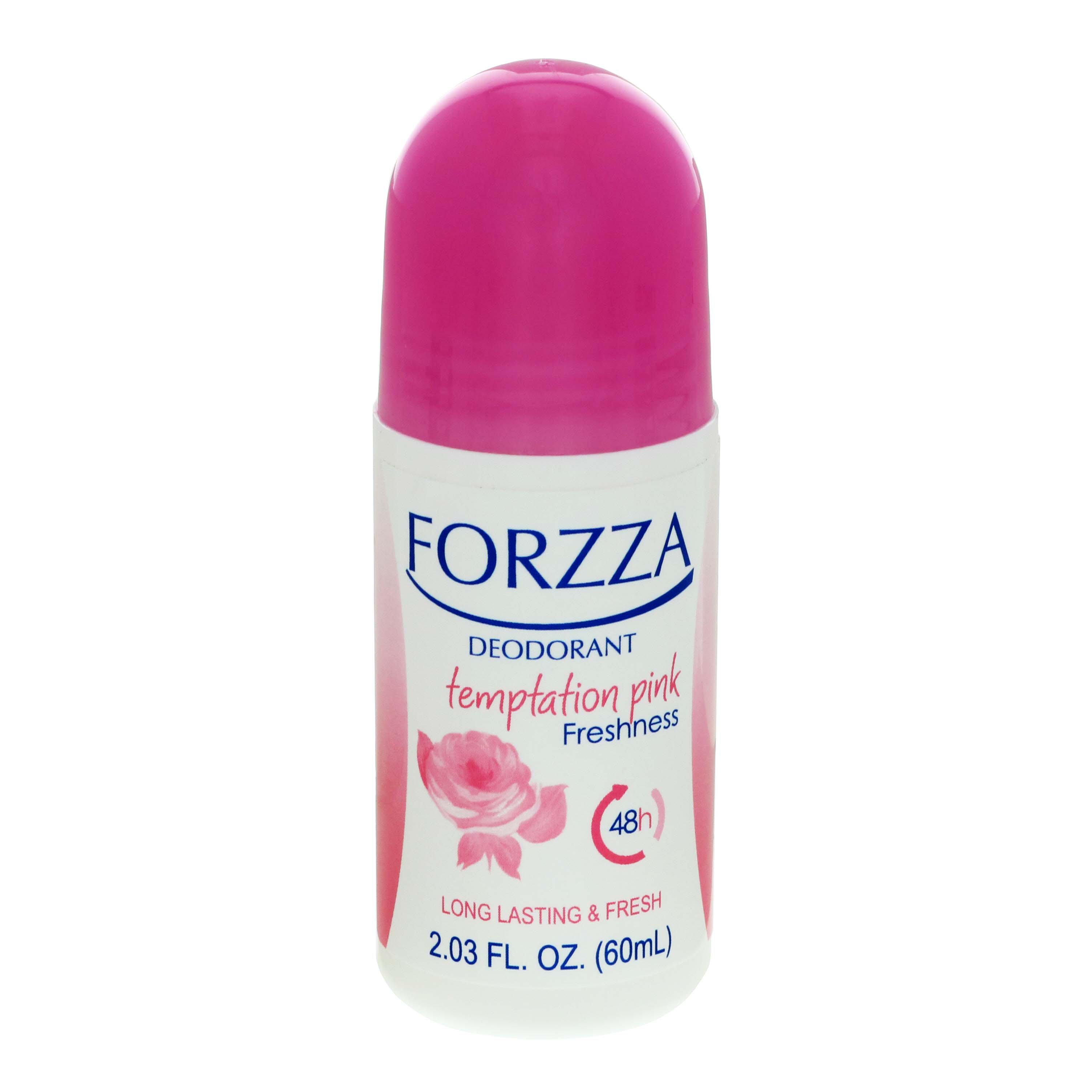 Forzza Roll On Deodorant Temptation Pink - Shop Deodorant ...