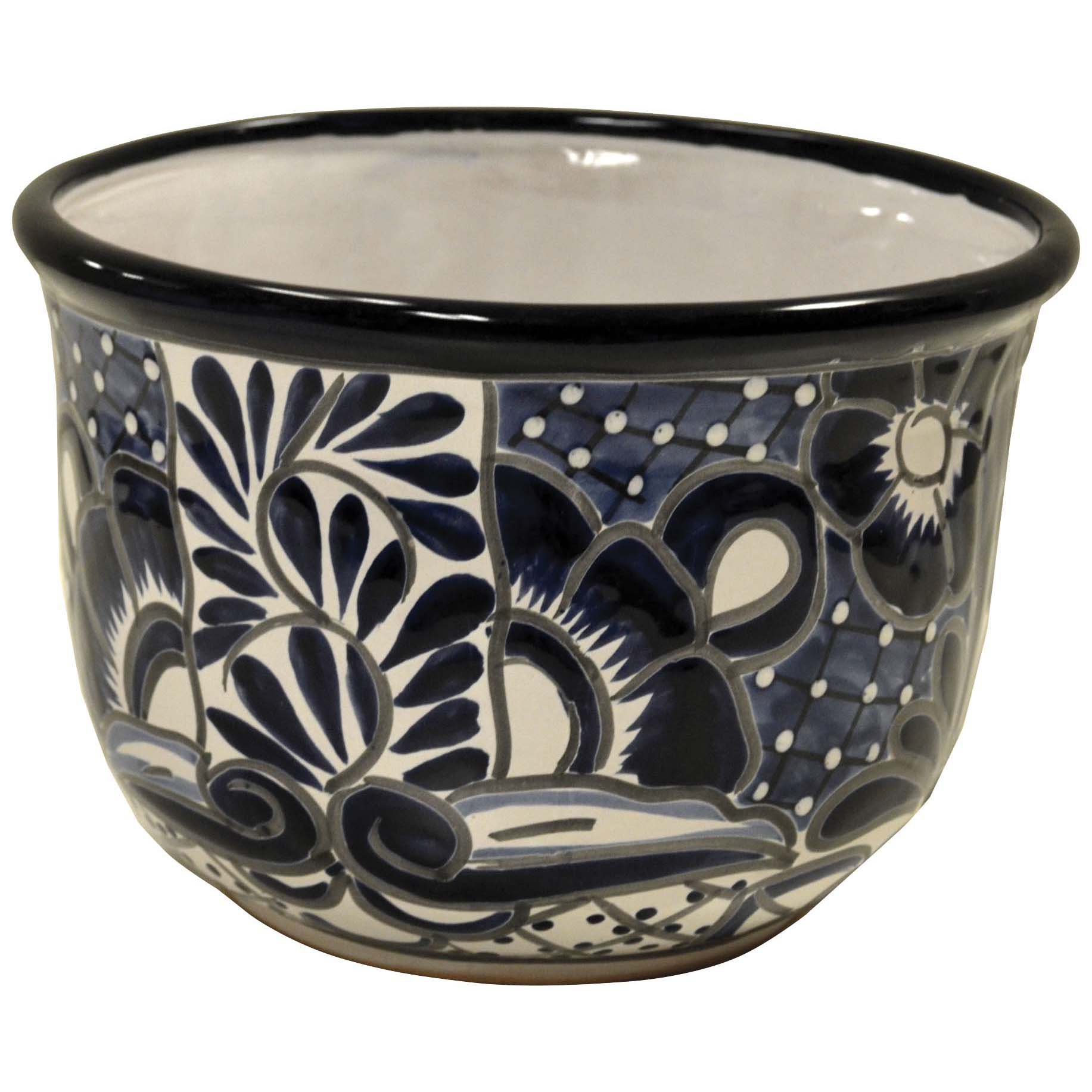 Blue Orange Pottery Azul Cava Planter - Shop Pots & planters at H-E-B